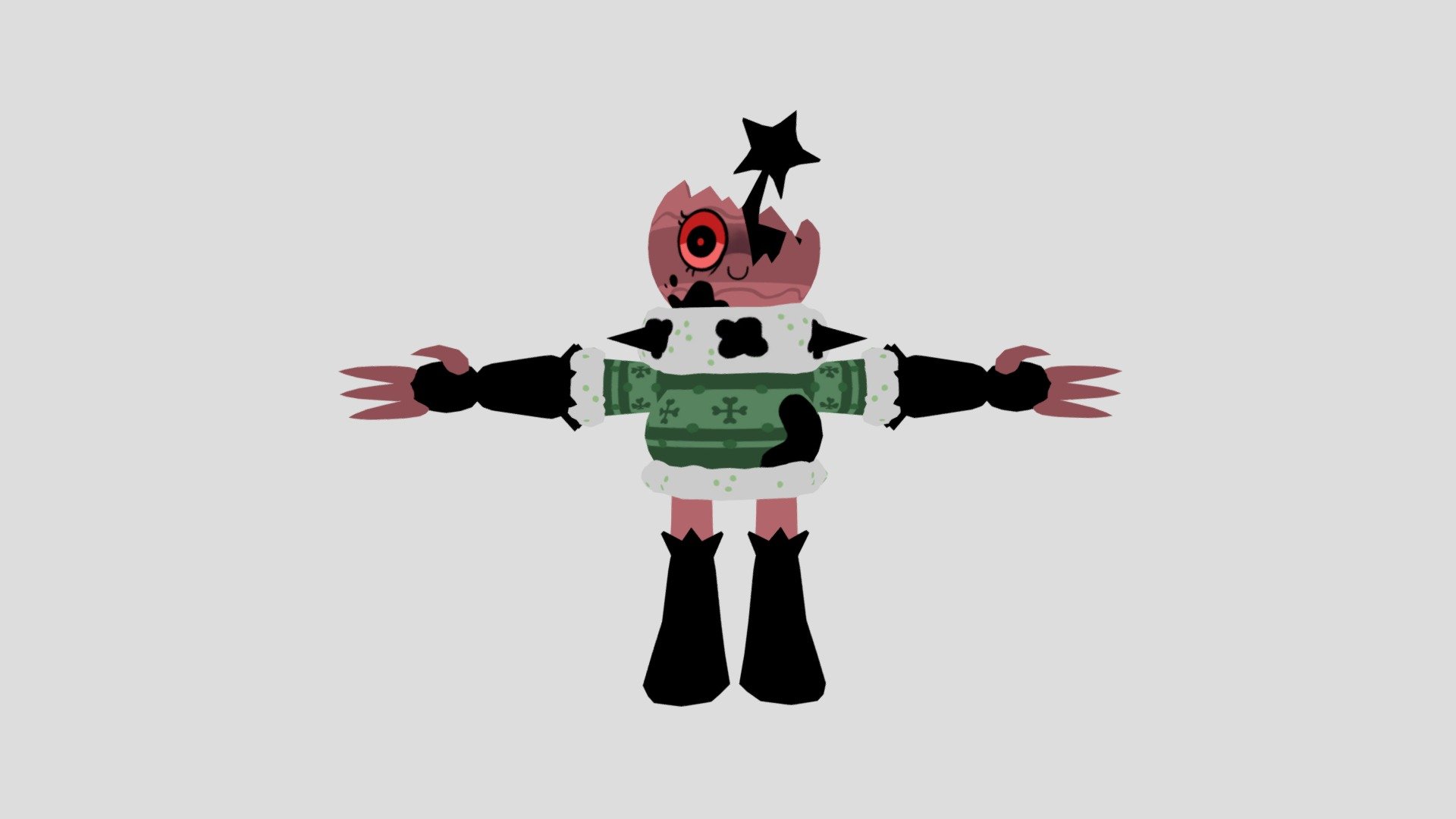 Twisted Bobette (Dandy's world) - Download Free 3D model by lambcute [a15a1e2] - Sketchfab