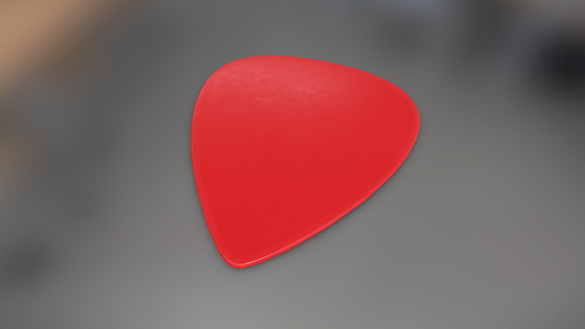 Plectrum Red 346 standard - 3D model by Grishmanovskij Anton ...