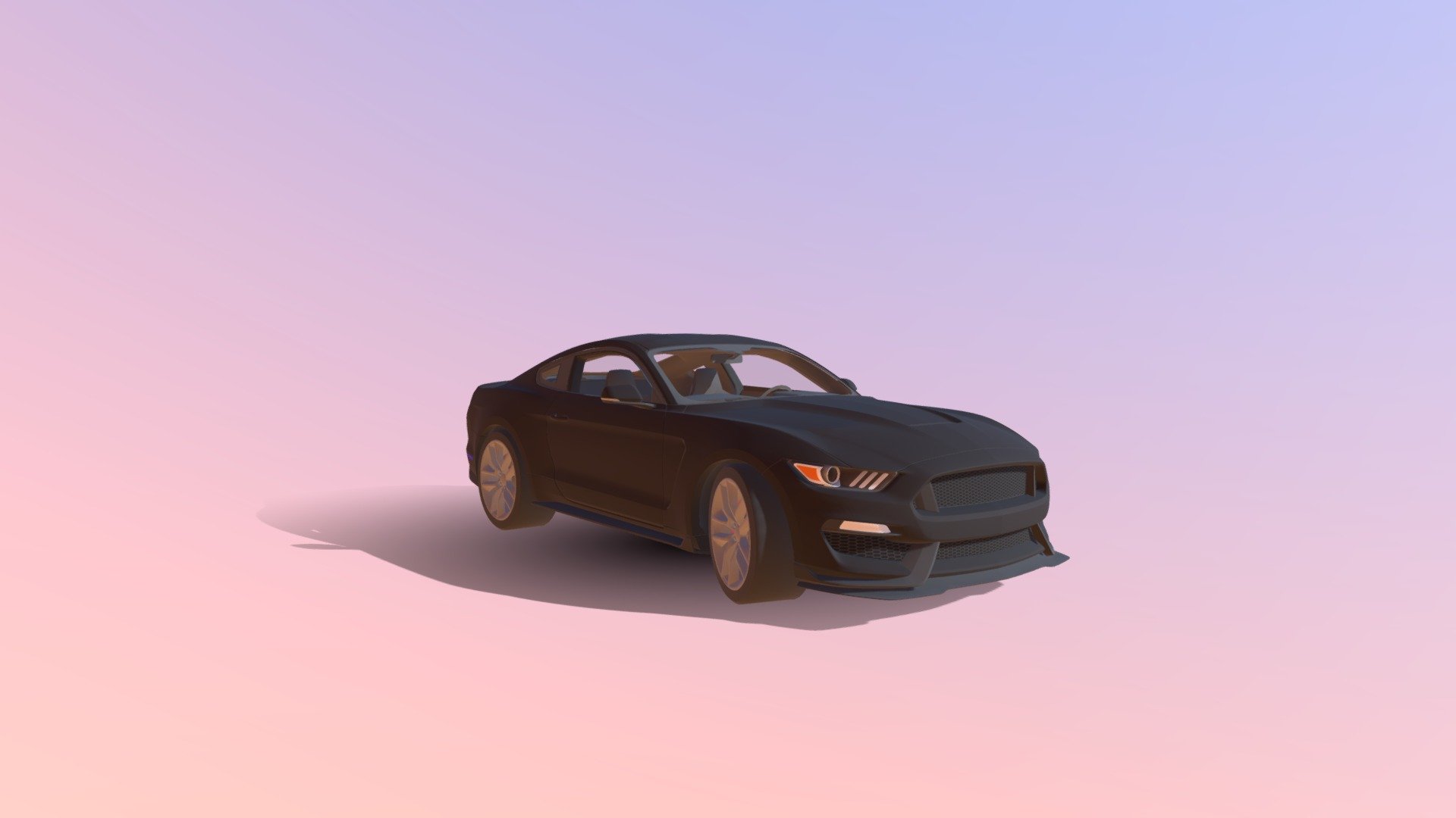 Ford Mustang - Download Free 3D model by David_Holiday [a15d70f ...