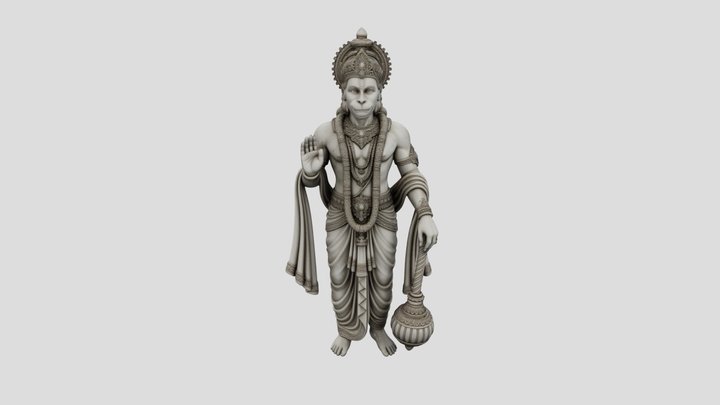 Hanuman 3D models - Sketchfab