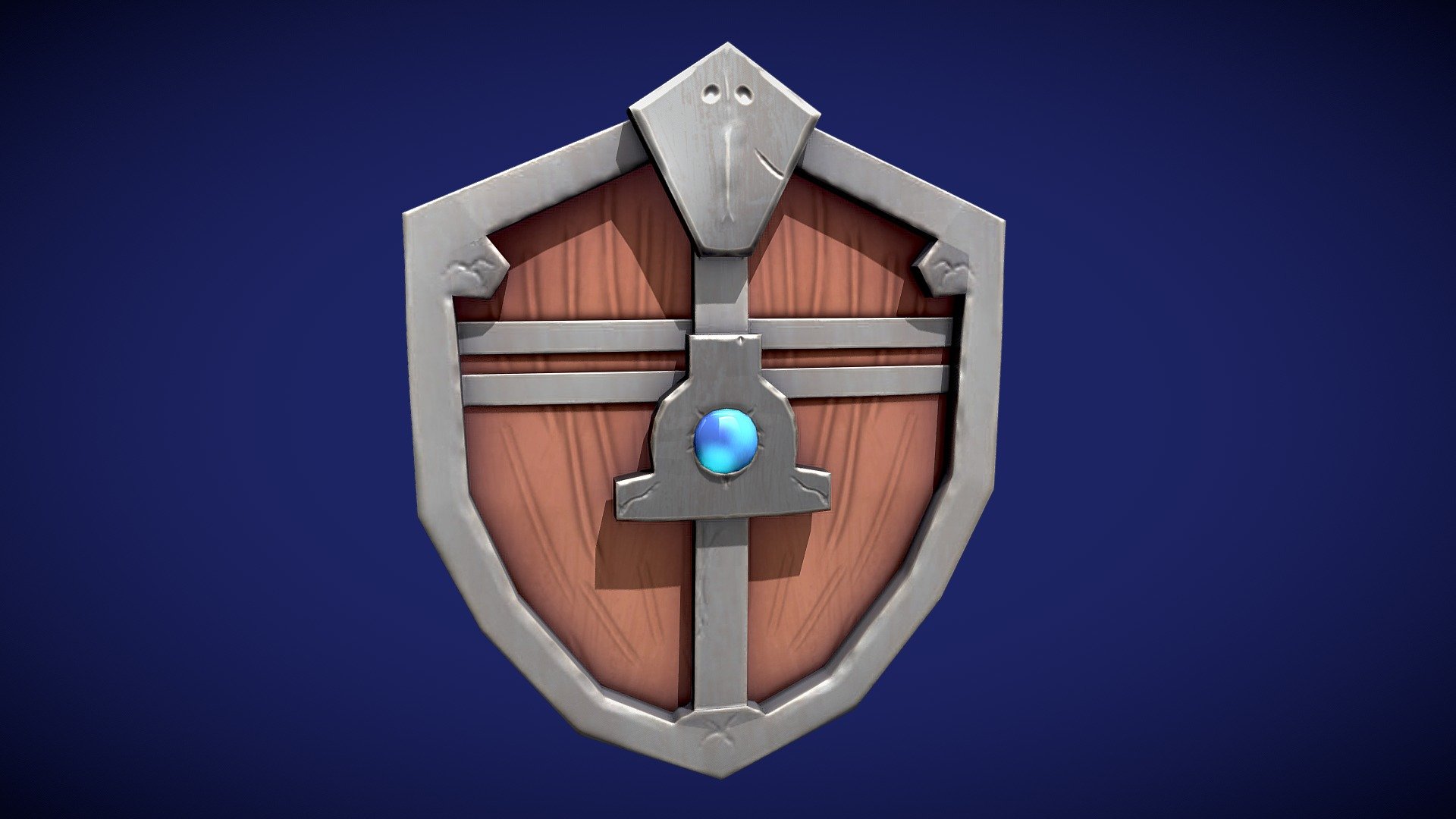 Srylized Shield - Download Free 3D model by giyas3dartist ...