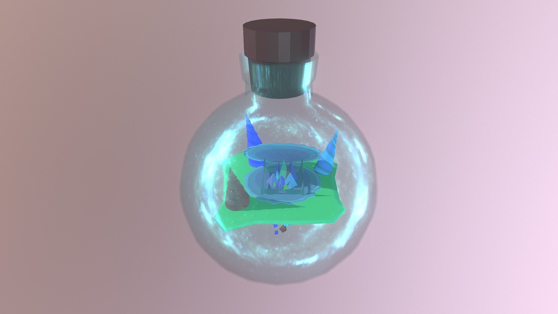 Poly Potion City - Download Free 3D model by luke Roche (@lukeRoche ...