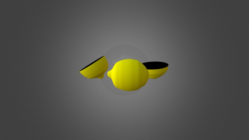 Lemon - 3D model by Thenujan [a15fd11] - Sketchfab