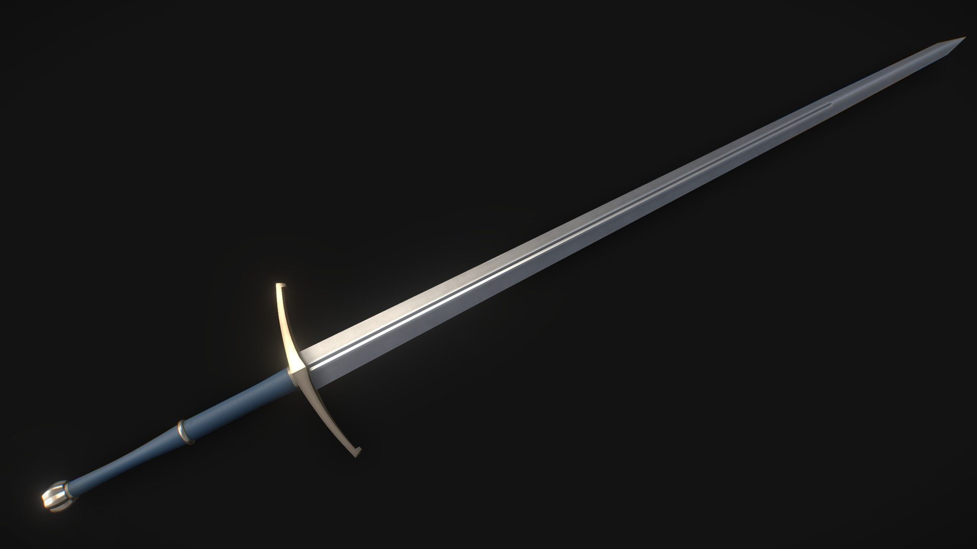 15th Century Long Sword - Download Free 3D model by Michael V ...