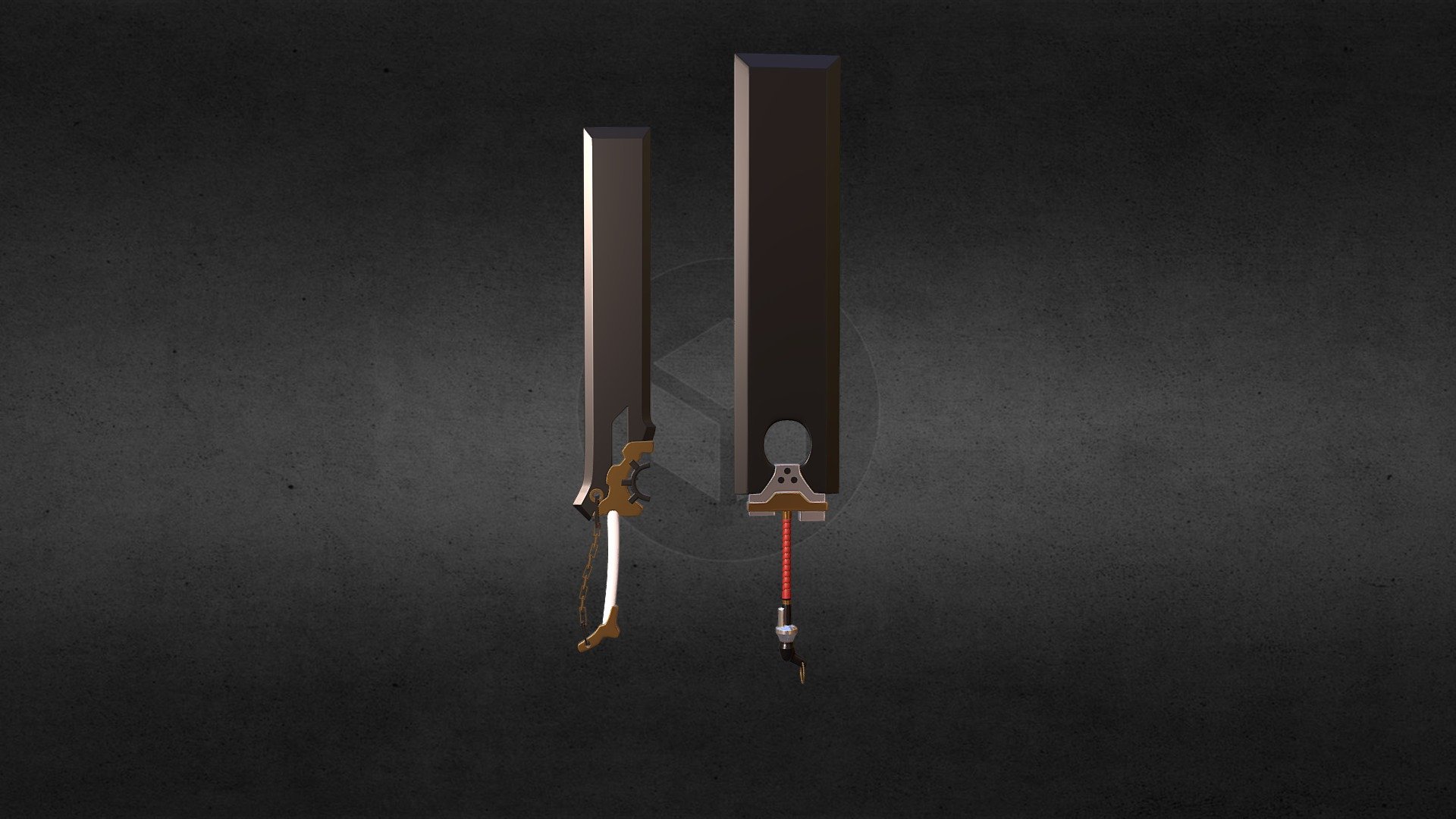 Sword Of The Sun And Moon Splitter - 3D model by IronWizard [a16158a ...
