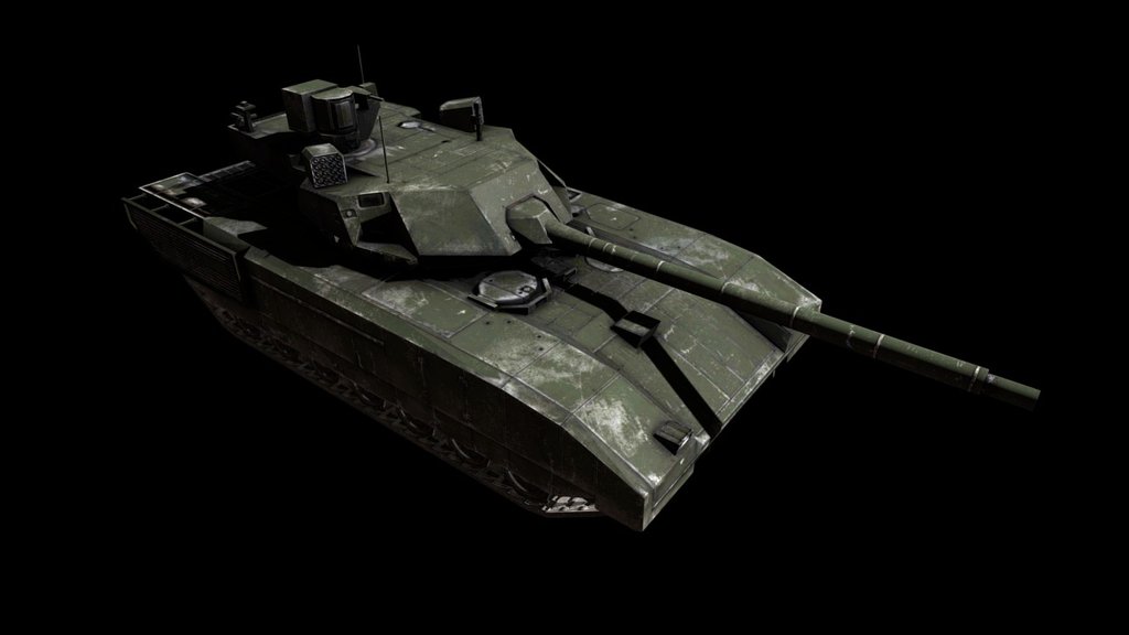 T14 Tank - Armored Aces - 3D model by Mawilbolou [a1631cd] - Sketchfab