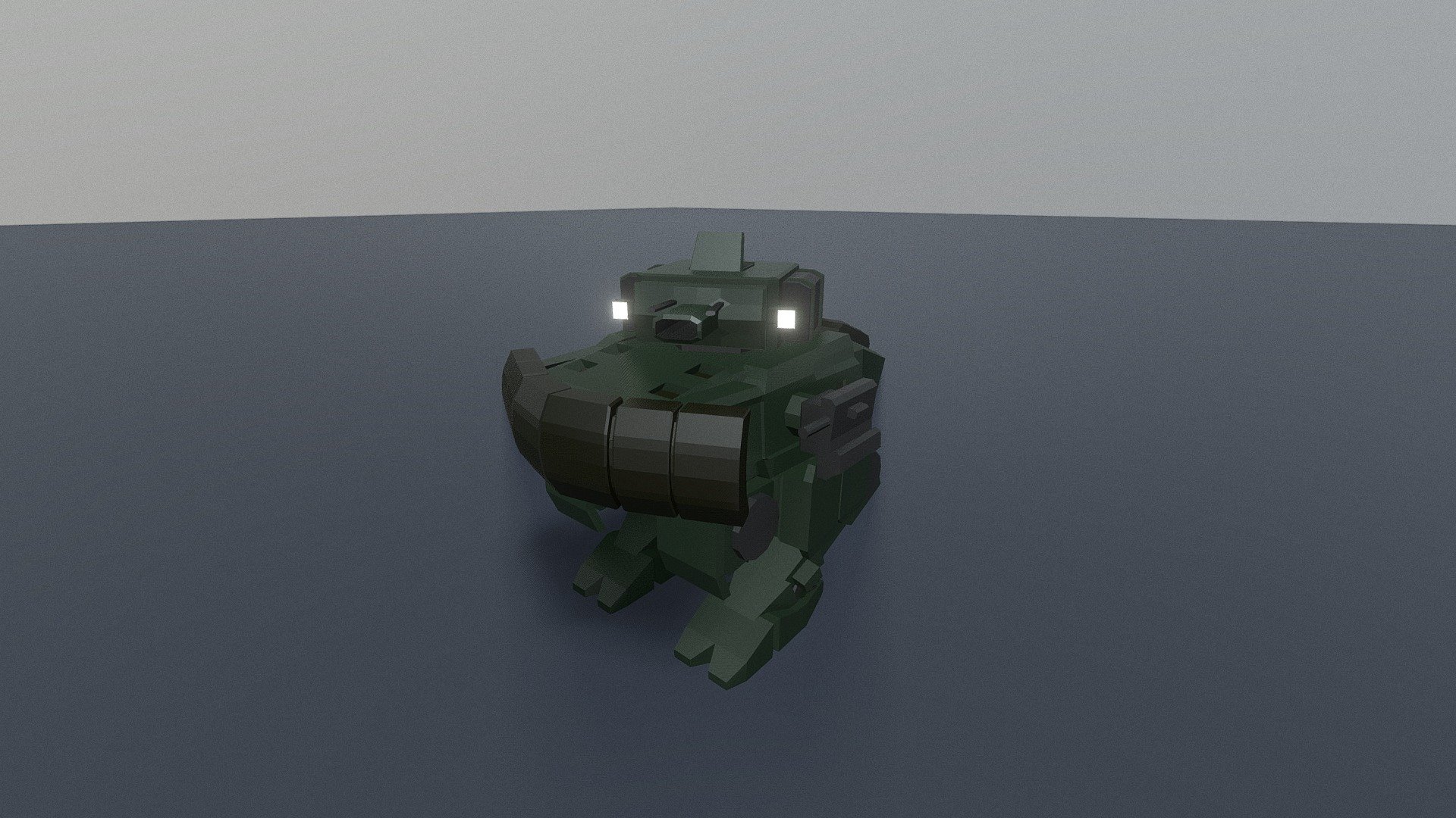 Tank Mech - 3D model by nlevelstudios [a164856] - Sketchfab