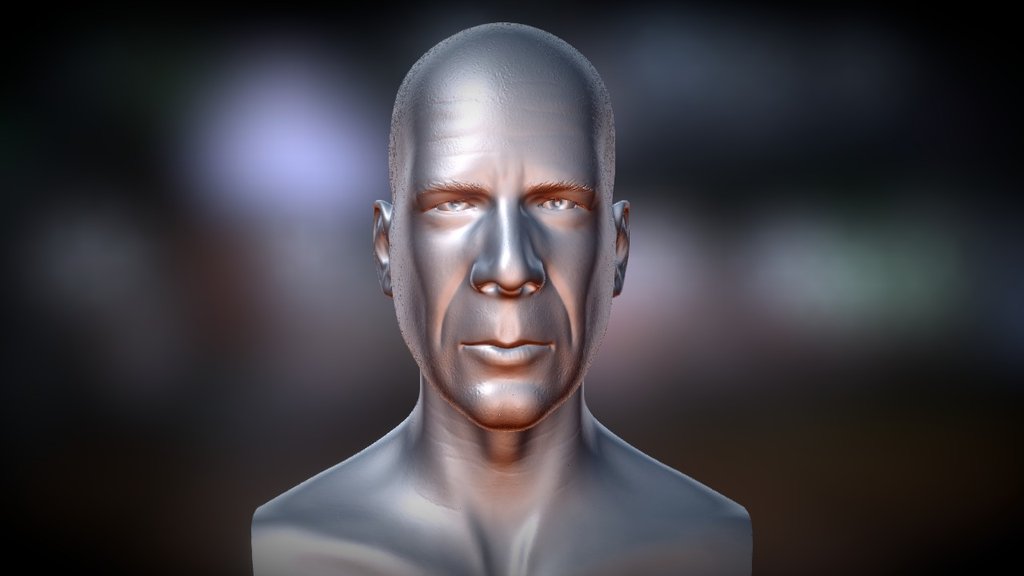 Bruce Willis - 3D model by -phixel- [a165063] - Sketchfab