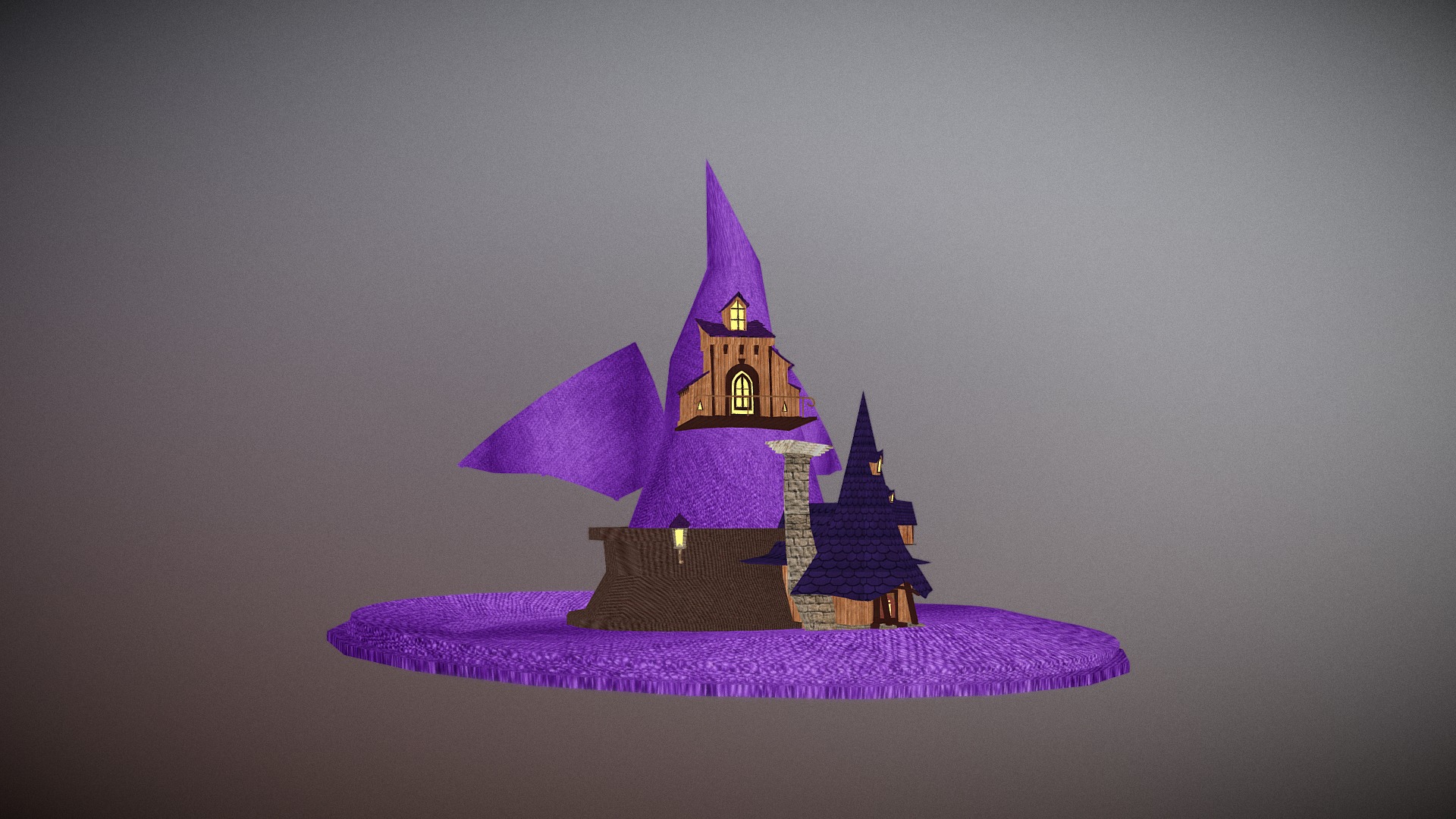 Witch house - 3D model by ss55623t2 [a1660d2] - Sketchfab