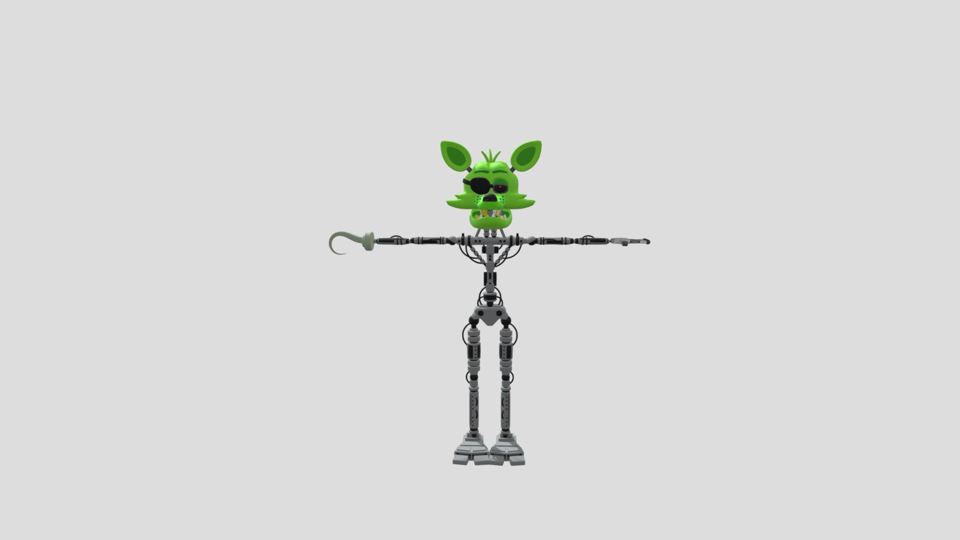 Radioactive Foxy - Download Free 3D model by dwall8611 [a167155 ...