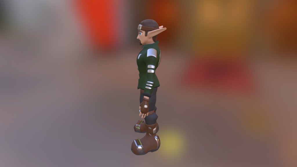 Jak inspired character for Character Production - 3D model by ...