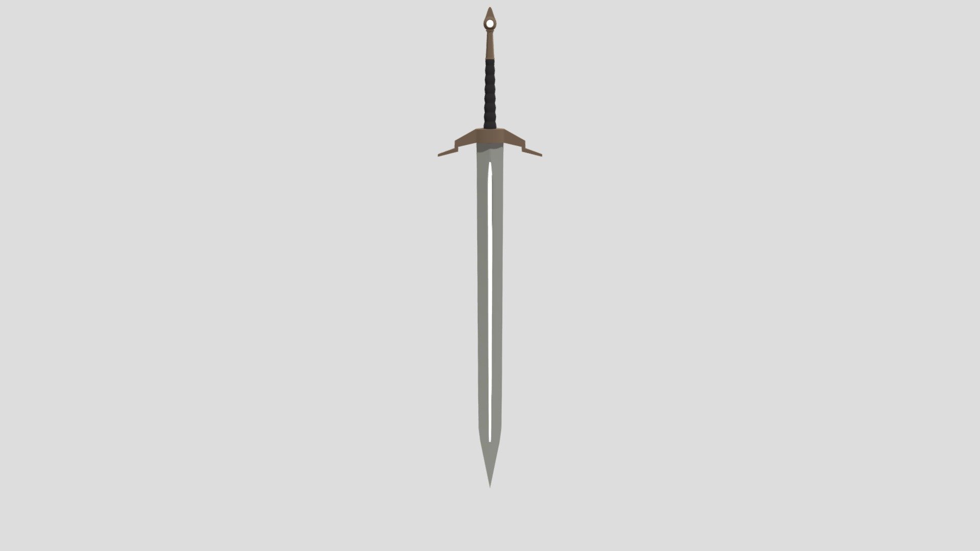 Sword (Blender practice) - 3D model by Harry Linton (@harrylinton99) [a1694df] - Sketchfab