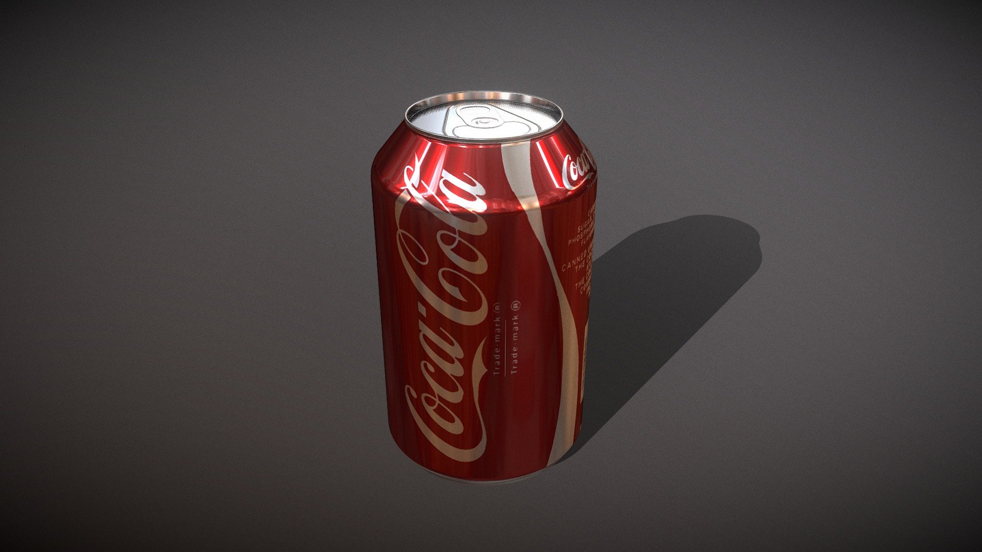 Coca Cola Can - Download Free 3D model by Gioy (@gioelecampione ...