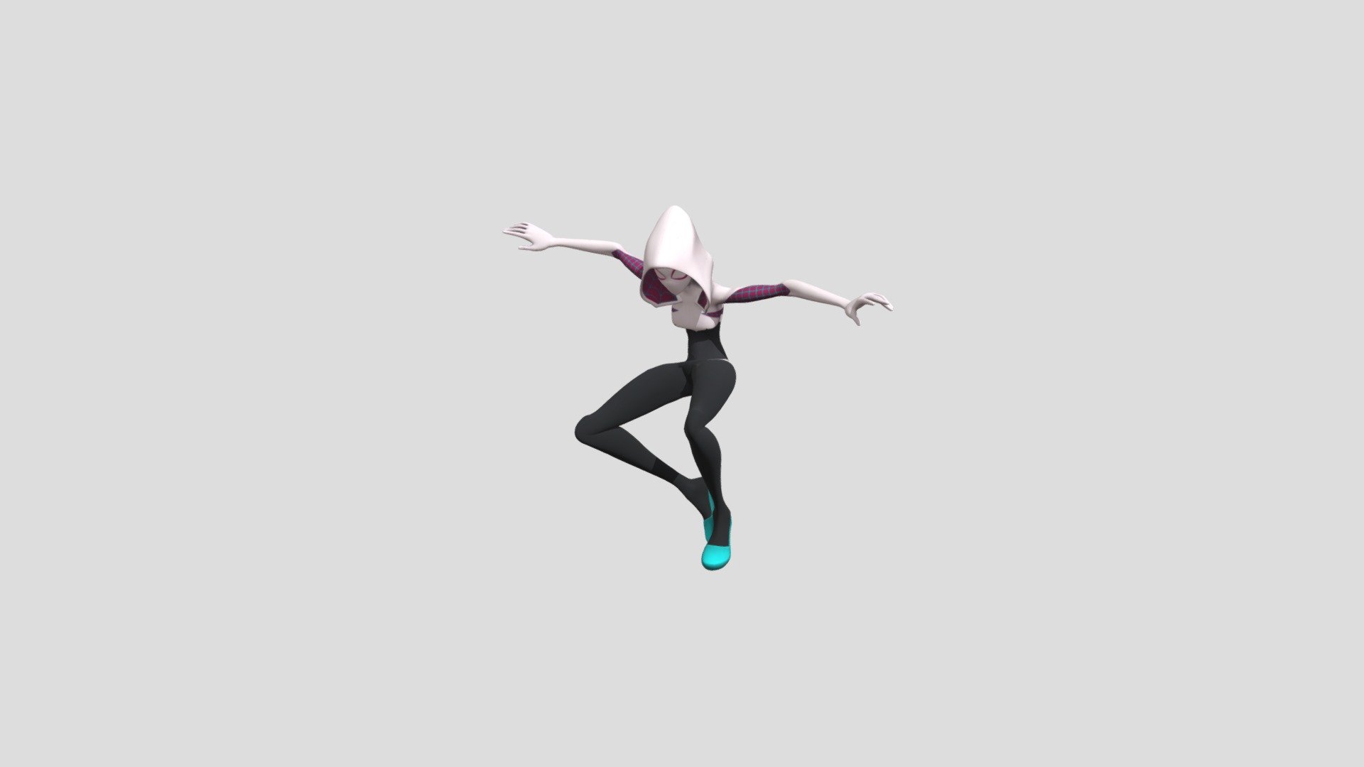 Spider Gwen - Download Free 3D model by imkindanoob12 [a16ae60] - Sketchfab