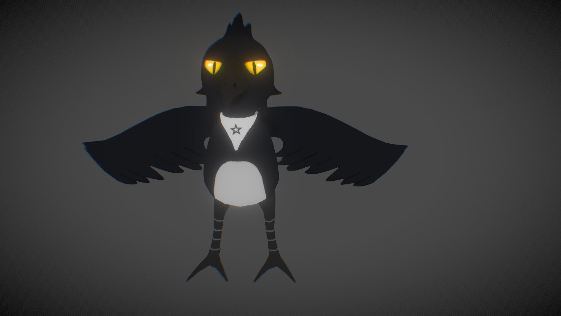 Crow Guy - 3D model by Deikaeus [a16b6cf] - Sketchfab