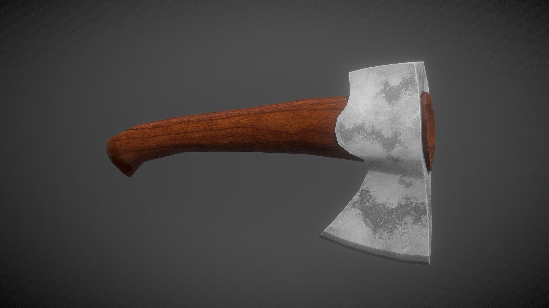 Axe Mid Poly - 3D model by bystrolabs [a16c17b] - Sketchfab