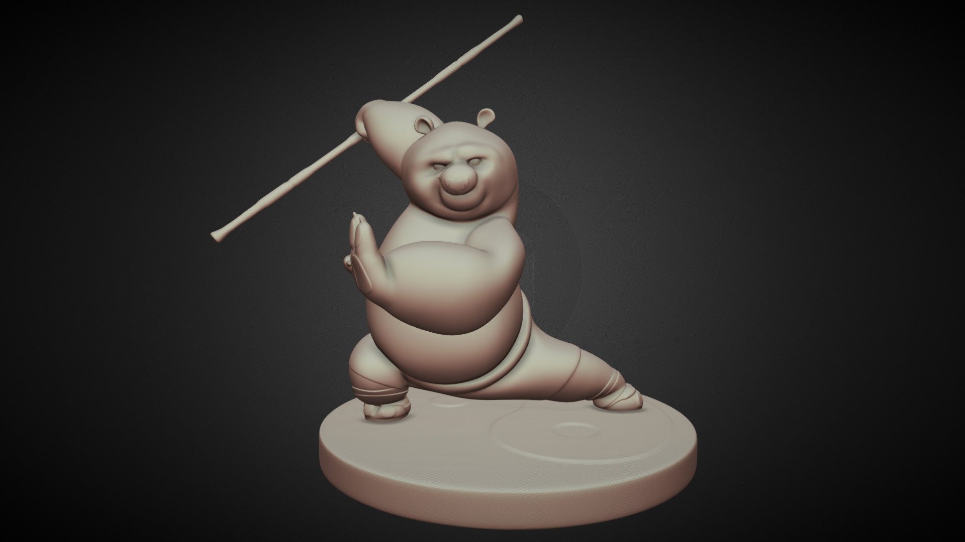 Kung Fu Panda Po - Buy Royalty Free 3D model by yogi_sandhi [a16cf4f ...