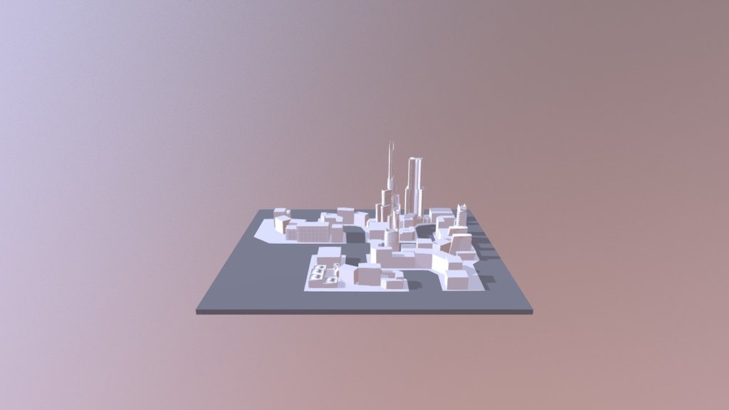The City - Download Free 3D model by Charliezon [a16e1eb] - Sketchfab