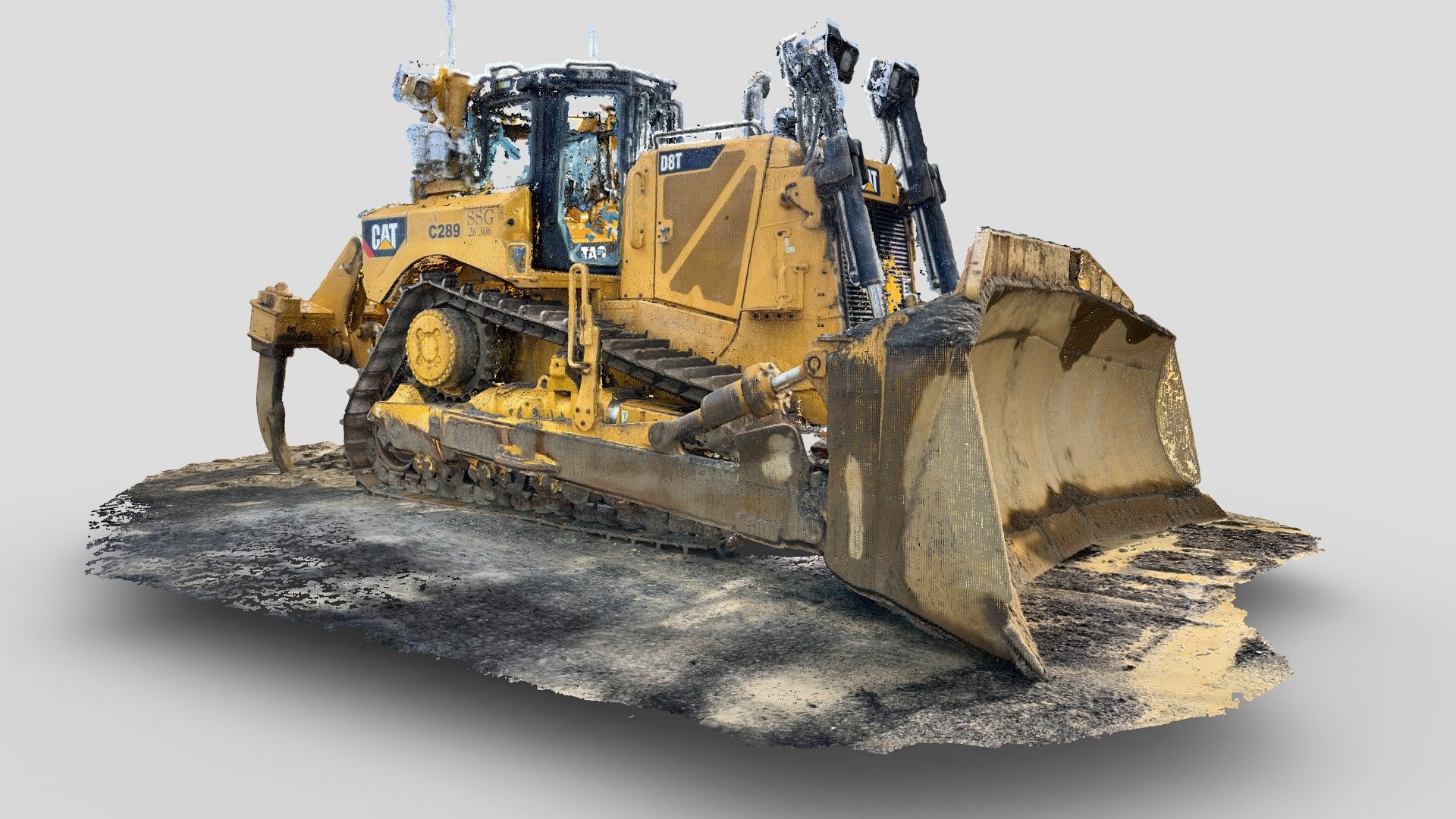 Caterpillar D8T - 3D model by EveryPoint [a16f73a] - Sketchfab