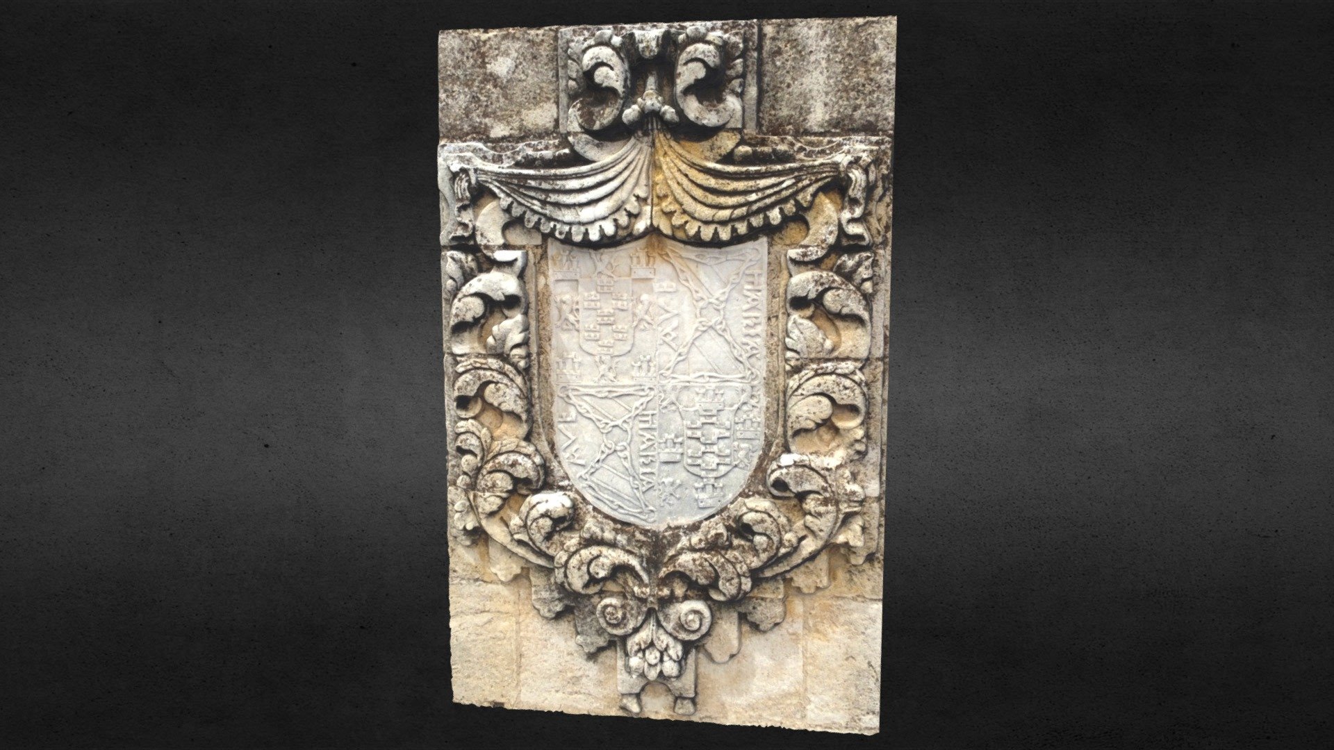 Escudo de los Duques de Osuna - 3D model by mvcg [a170ab8] - Sketchfab