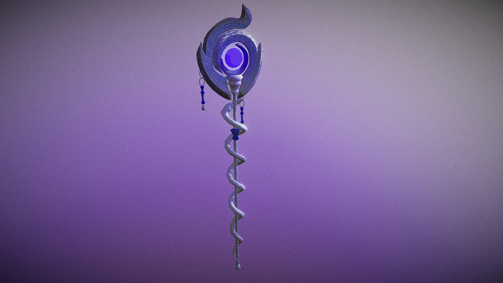 Mage Staff - Download Free 3D model by RMBehan [a172d06] - Sketchfab