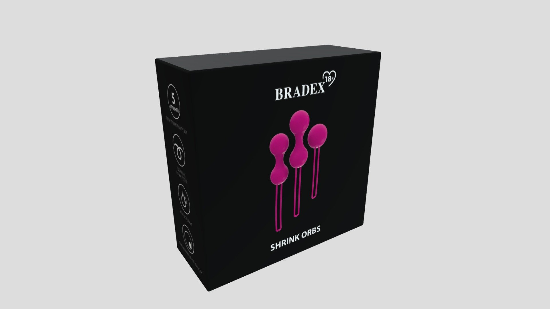 BOX of kegel balls for BRADEX (SX 0015) - 3D model by Yar (@ygol) [a172d78] - Sketchfab
