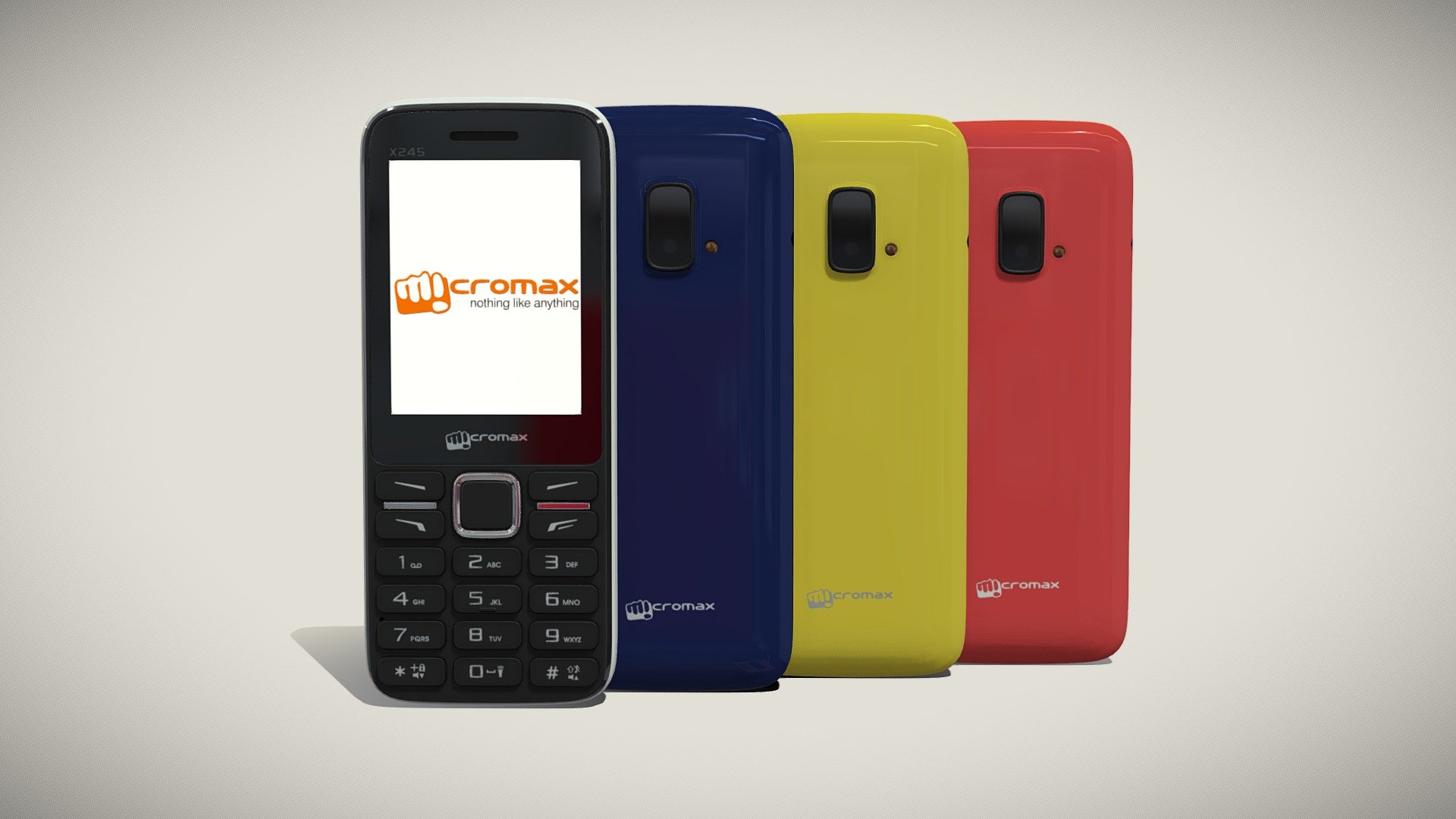 Micromax X245 - Buy Royalty Free 3D model by 3DOverstock [a176b60 ...