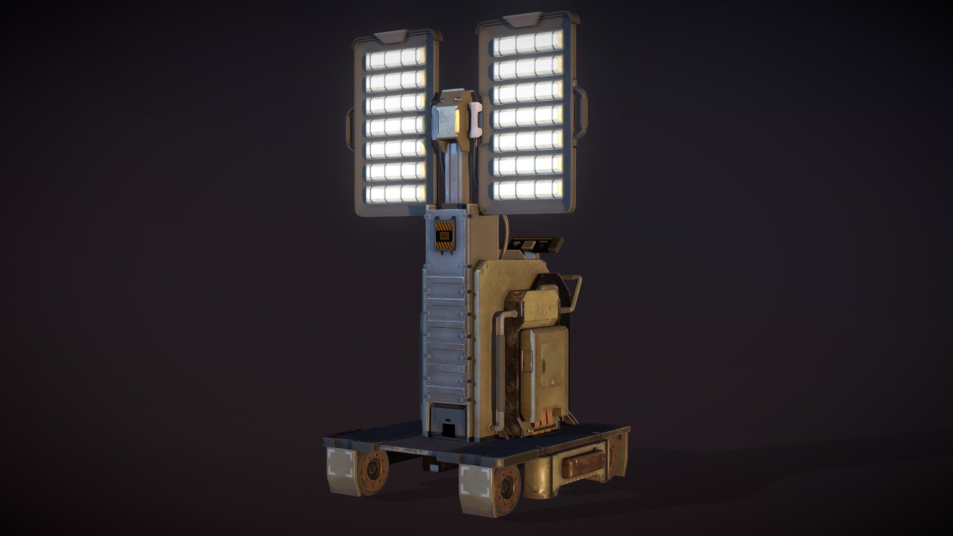 Light projector - Download Free 3D model by Papunashvili_David [a176f97 ...
