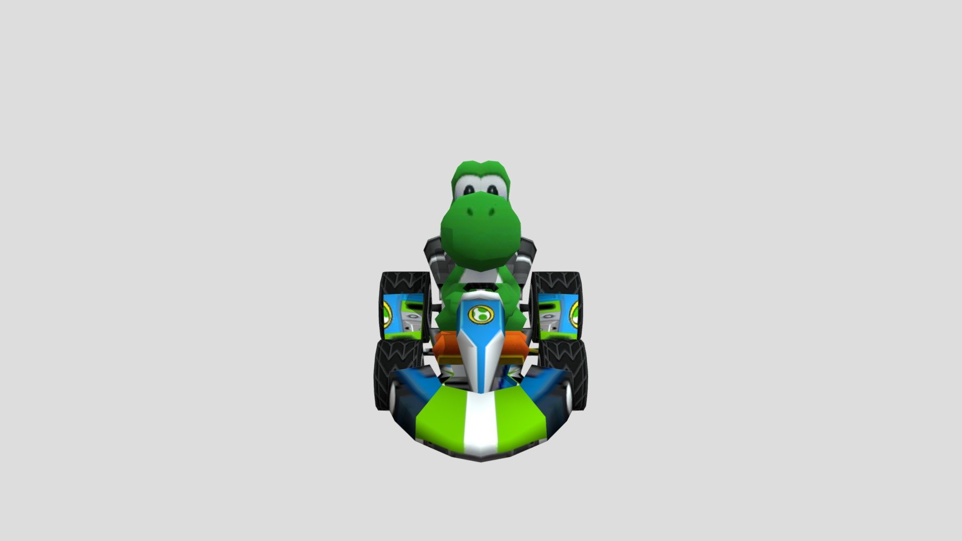 3DS - Nintendogs Cats - Yoshi Kart - Download Free 3D model by Garu ...