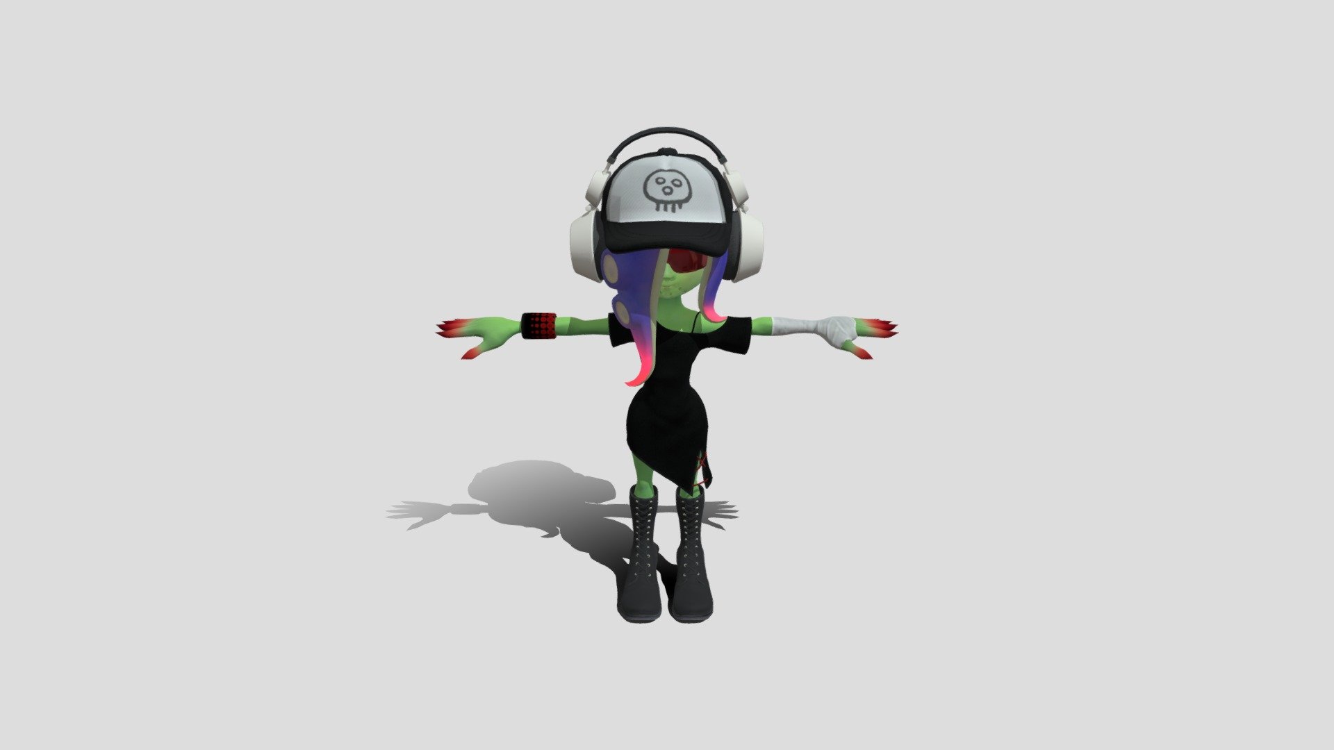 Nintendo Switch - Splatoon 3 - Acht - Download Free 3D model by ...