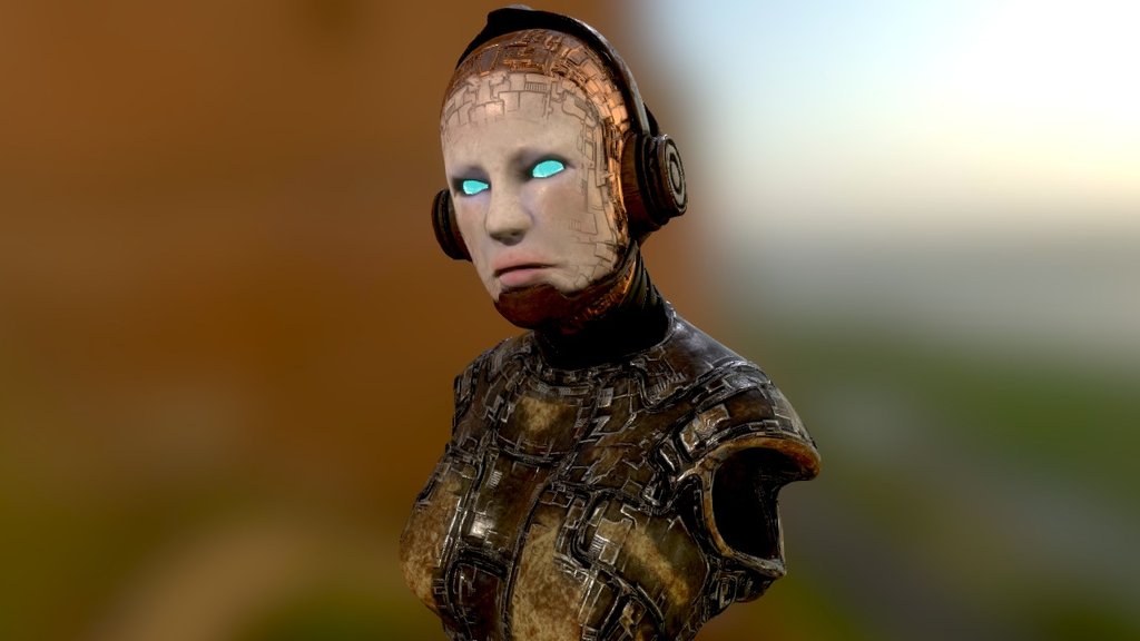 Cyborg - 3D model by gmp1993 [a17a5e7] - Sketchfab