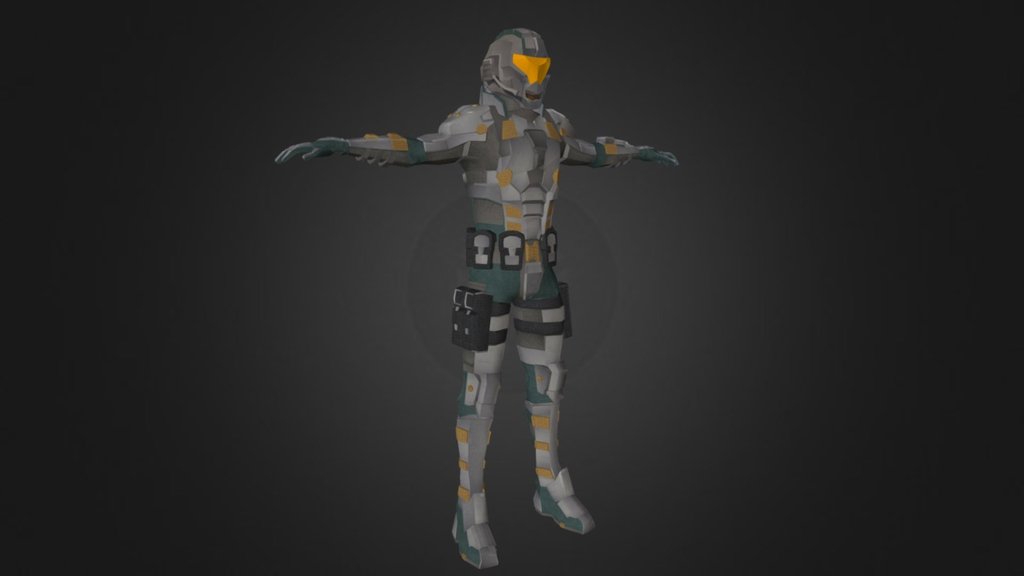 Cyber Punk Character (Flux) - 3D model by Conor Luskin (@cluskin ...