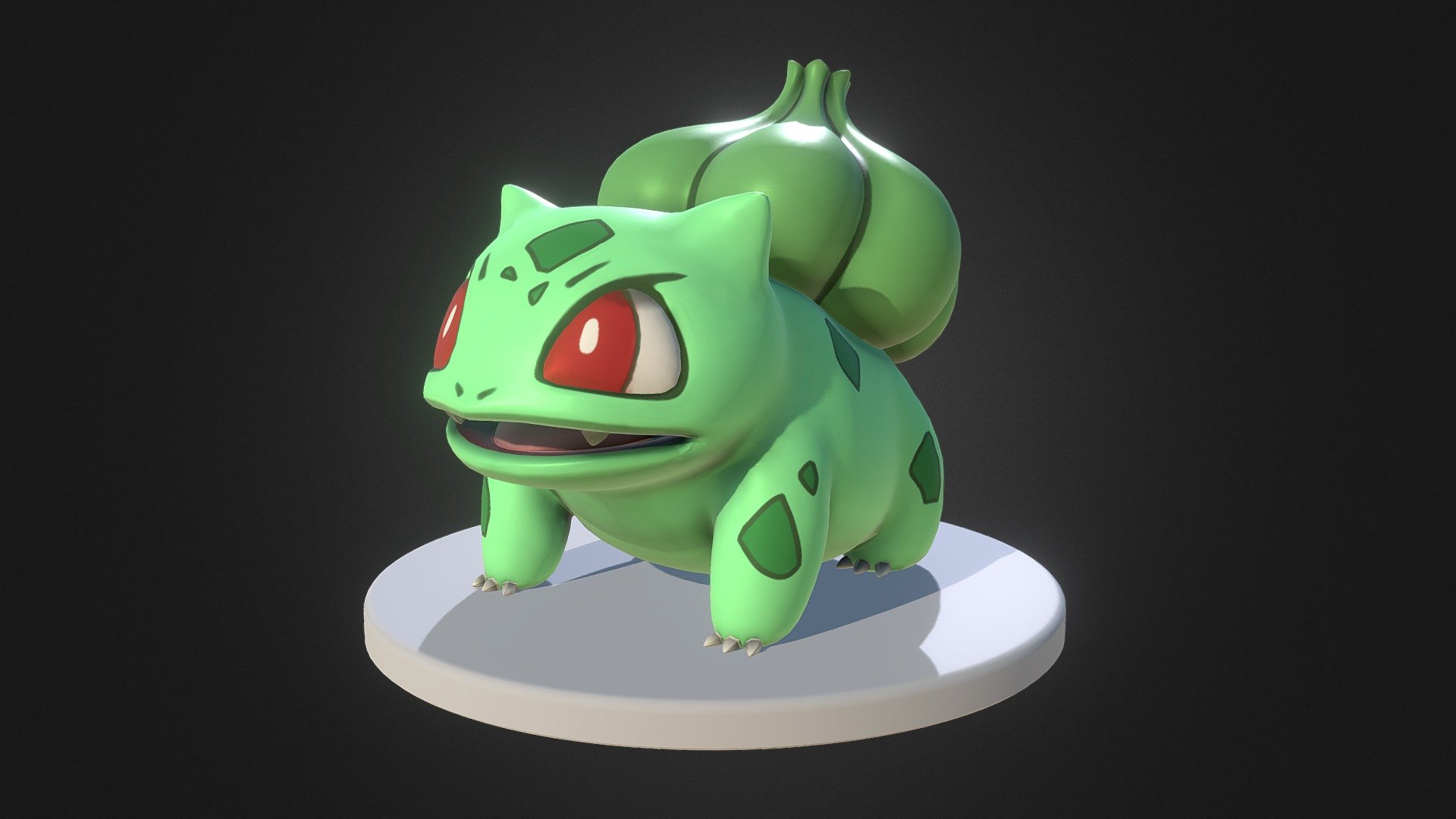 Bulbasaur - 3D model by 3dlogicus [a17dbbe] - Sketchfab