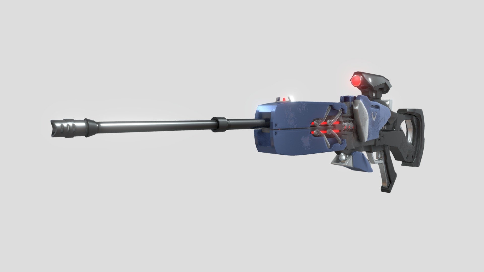 Widowmaker's weapon. - Download Free 3D model by shokiart [a17ddce ...