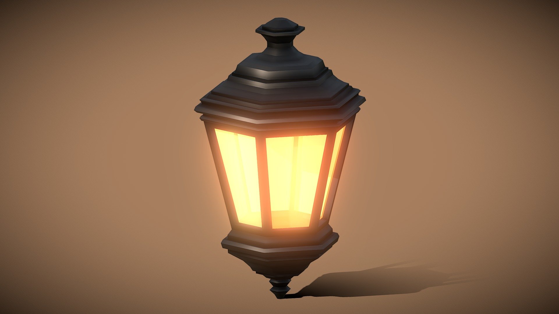 Lantern - 3D model by TAFE_Josh [a17eb22] - Sketchfab