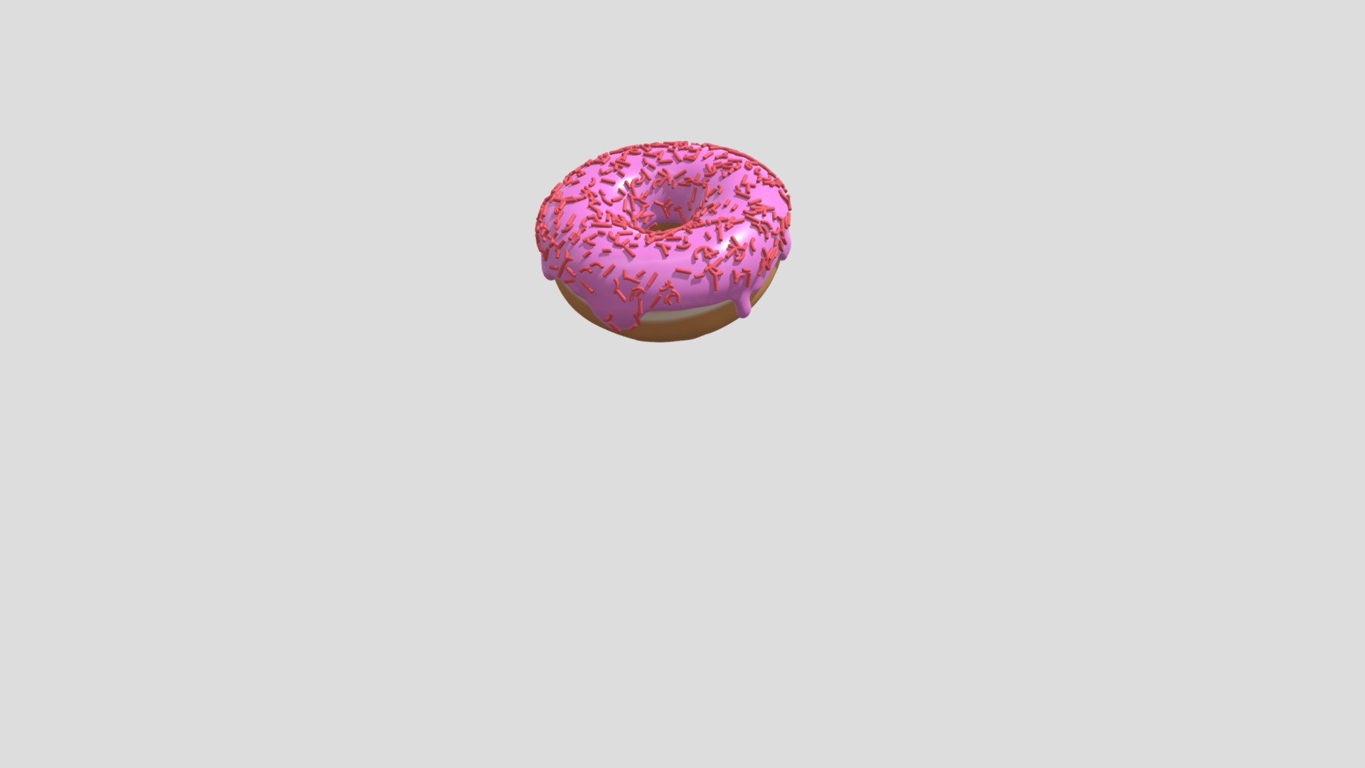 Doughnut - 3D model by aydanbp [a18021d] - Sketchfab