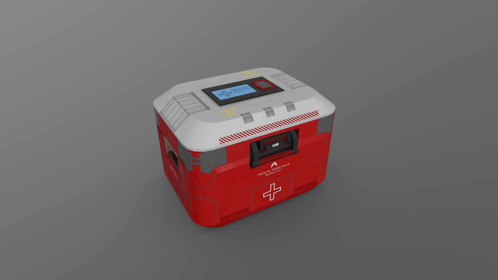 Health Box - Download Free 3D model by bimadwiananto [a180eea] - Sketchfab