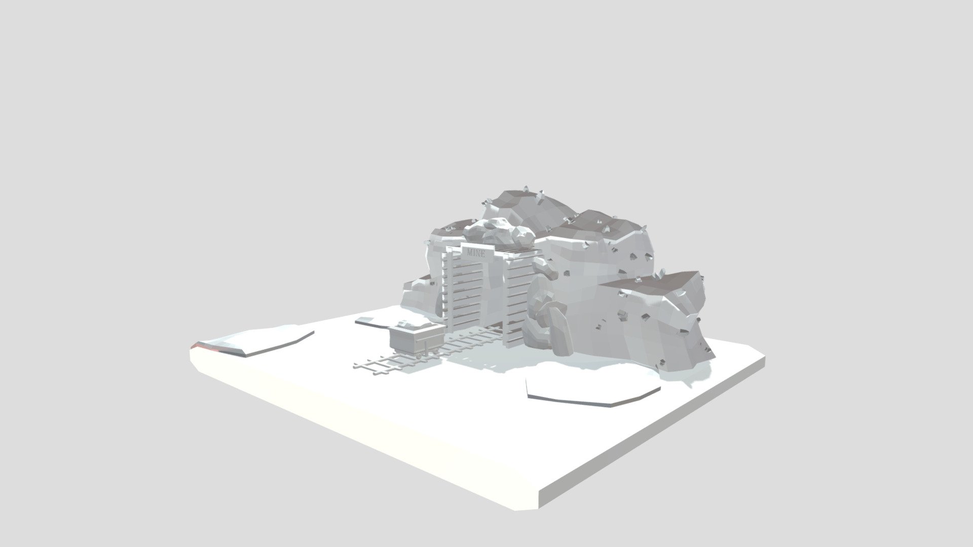 Mine - 3D model by mintmoo [a180faa] - Sketchfab