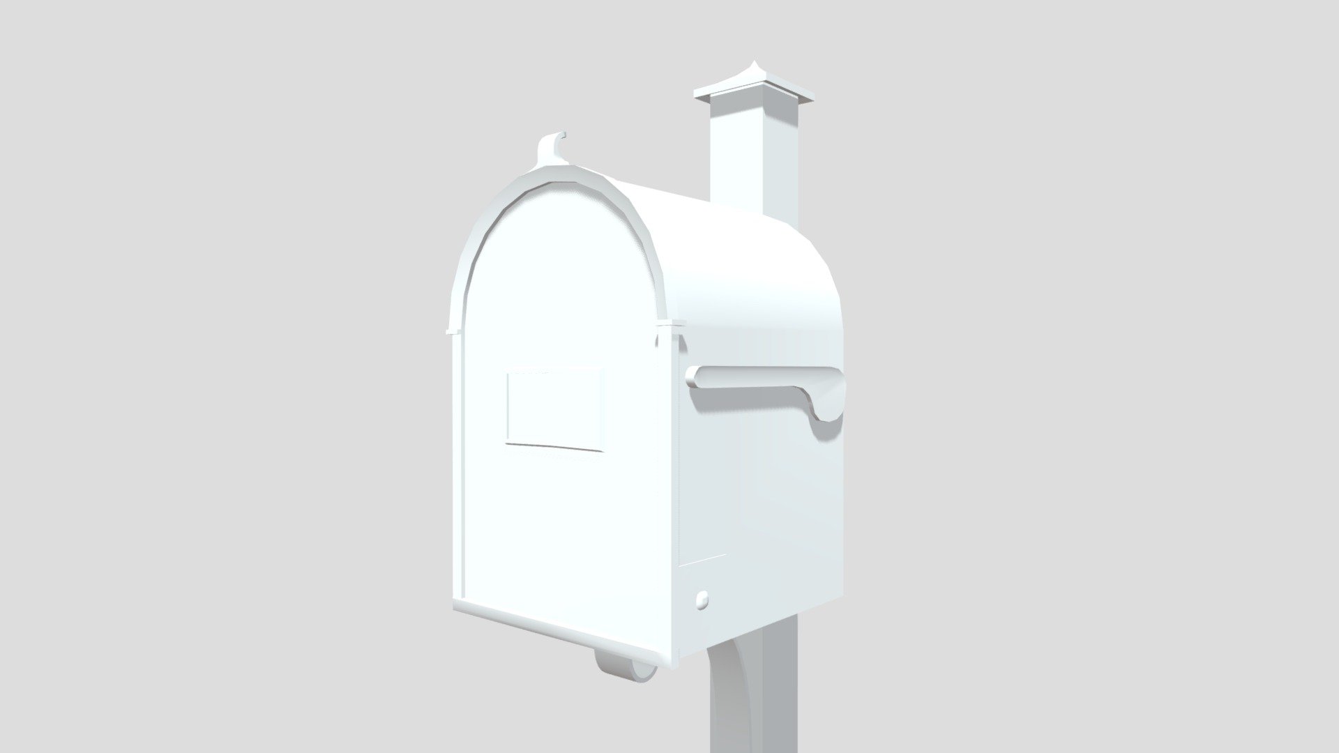 Mailbox - 3D model by Vrech [a18131b] - Sketchfab