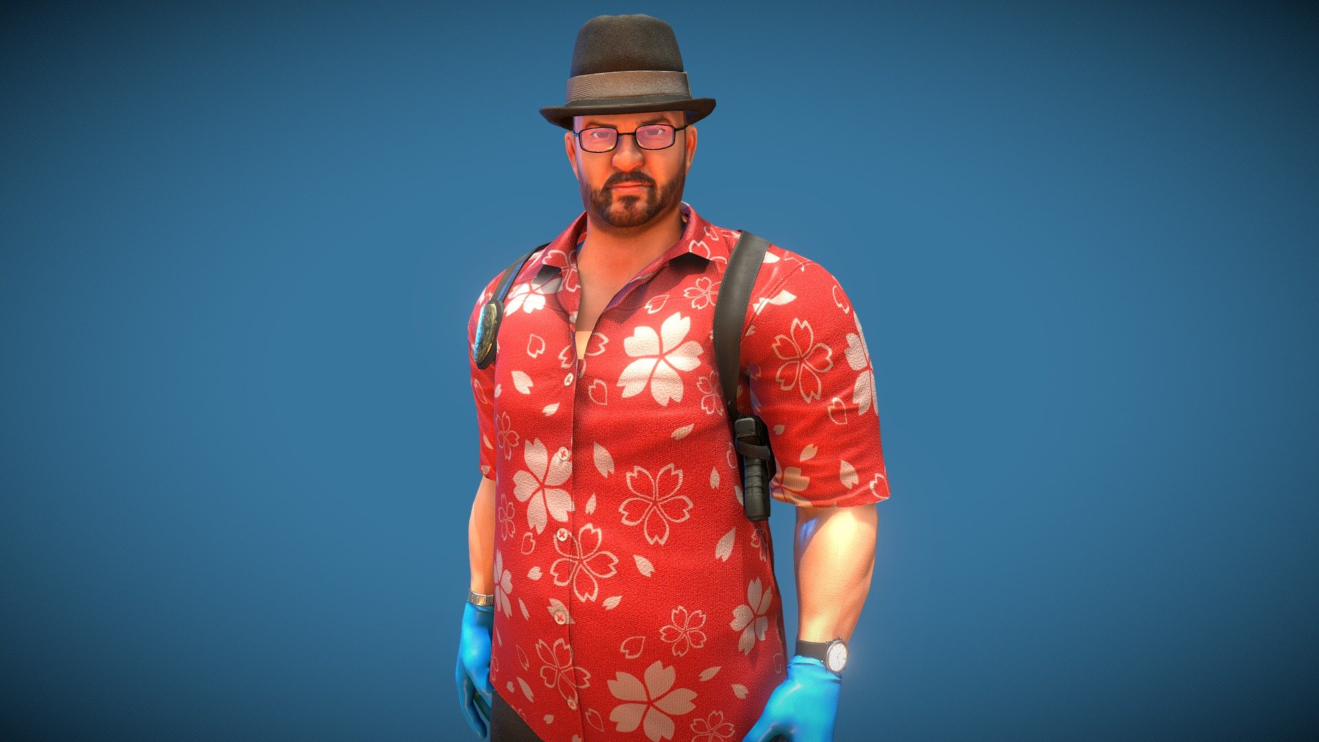 Detective - Download Free 3D model by Václav Pleticha (@klidas8 ...