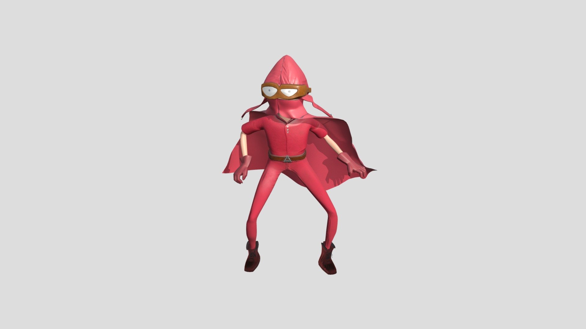 Red pilot - 3D model by otaru [a182d09] - Sketchfab