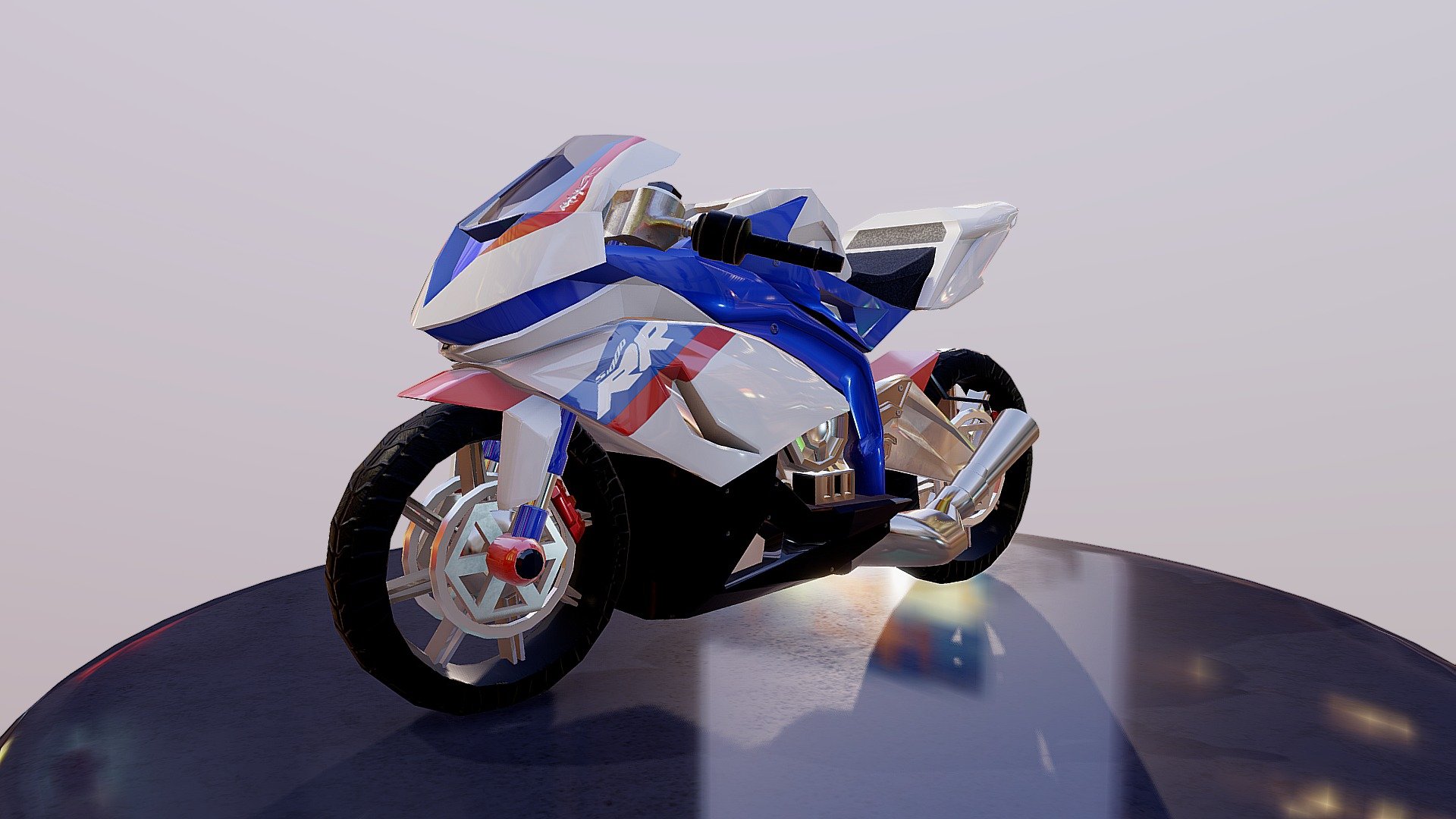 BMW RR 1000 - Download Free 3D model by lsalcedo [a182dd8] - Sketchfab