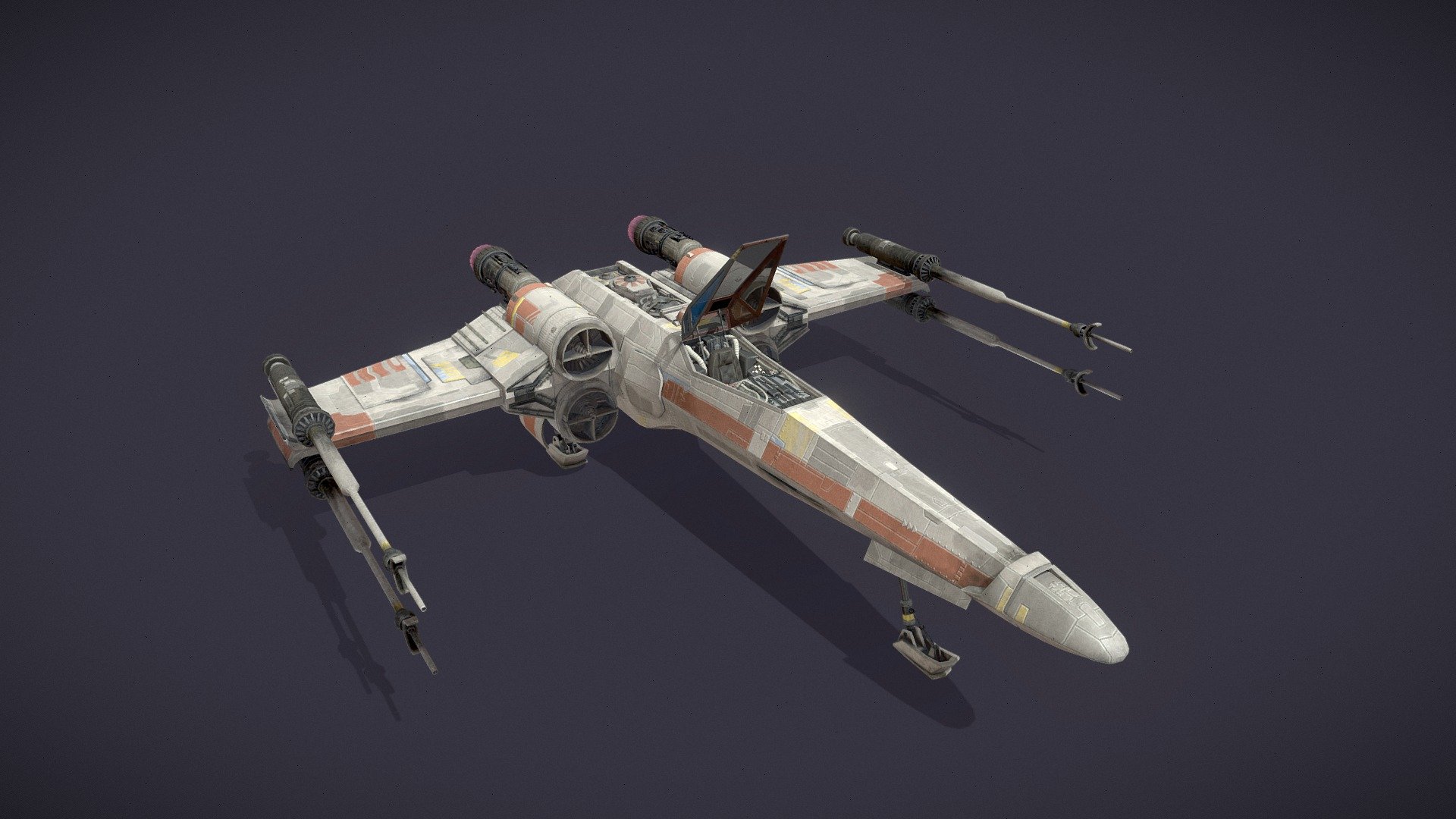 X-Wing - Download Free 3D model by chris_warstat [a185c8b] - Sketchfab