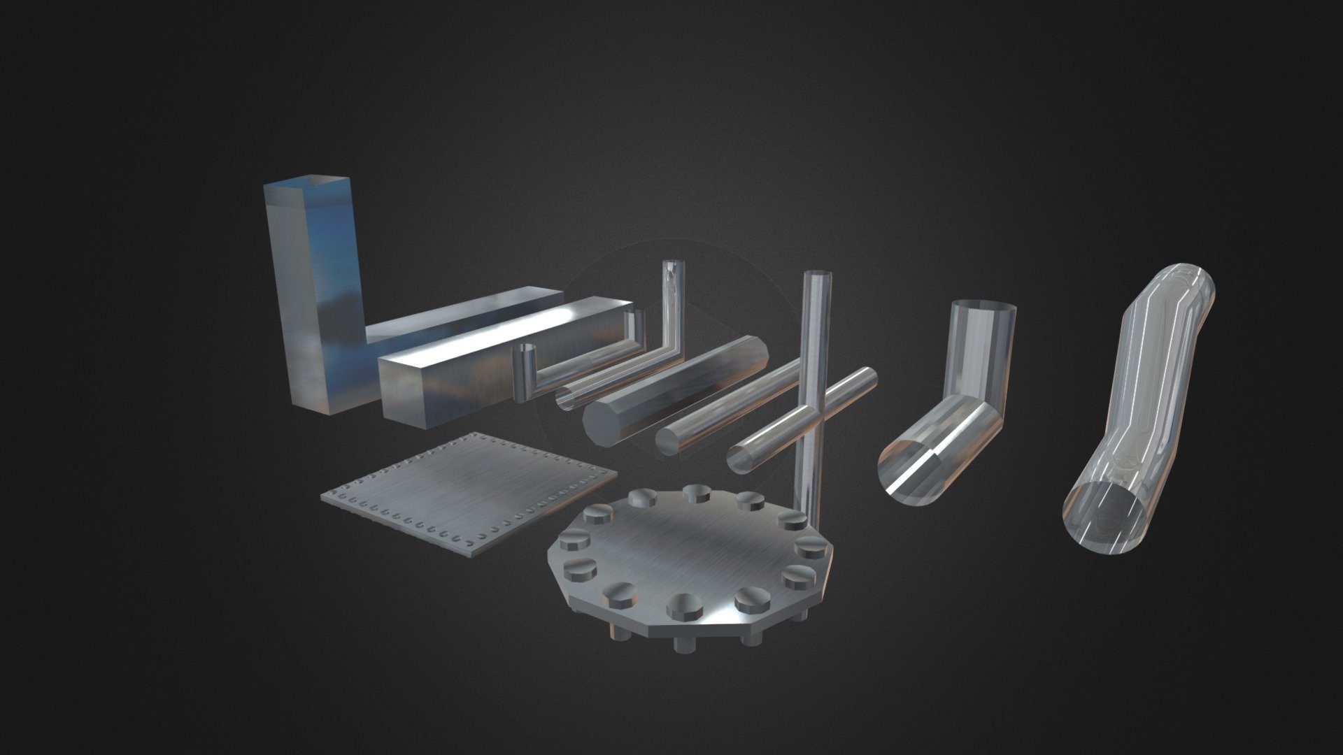 Tubes - Download Free 3D model by 3DMAN (@3dmanx888) [a187171] - Sketchfab
