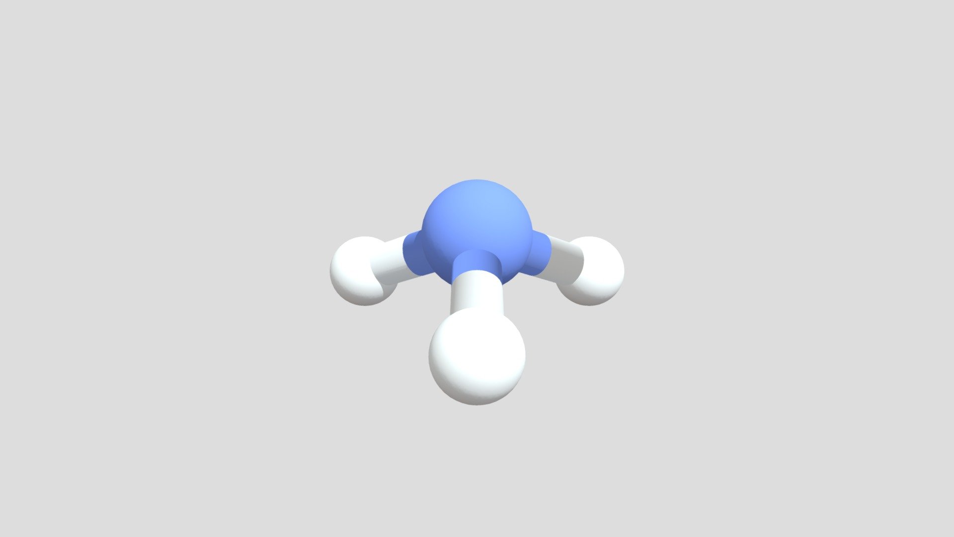 Geometry: NH3_Trigonal pyramidal - 3D model by International Medical ...