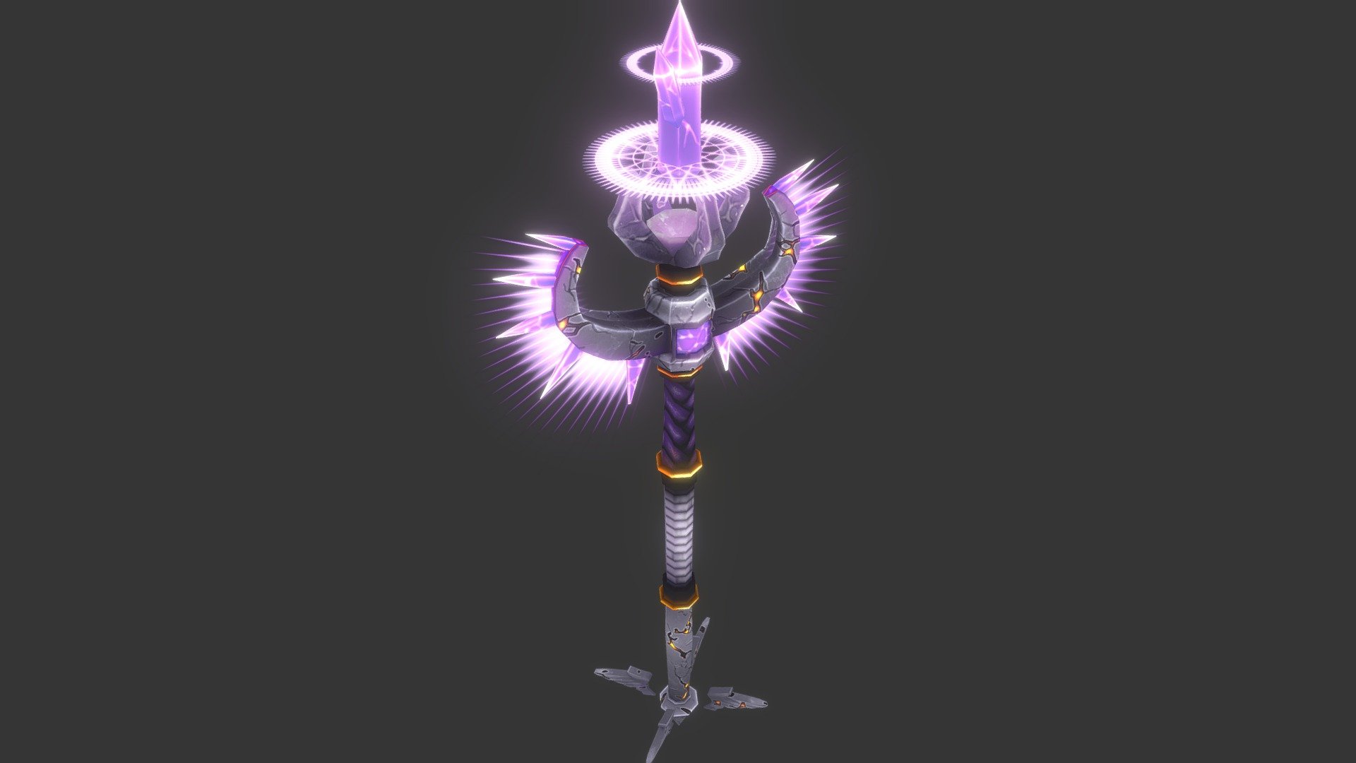 WeaponCraft - WoW Inspired Staff - 3D model by Sammy (@sammyslz ...