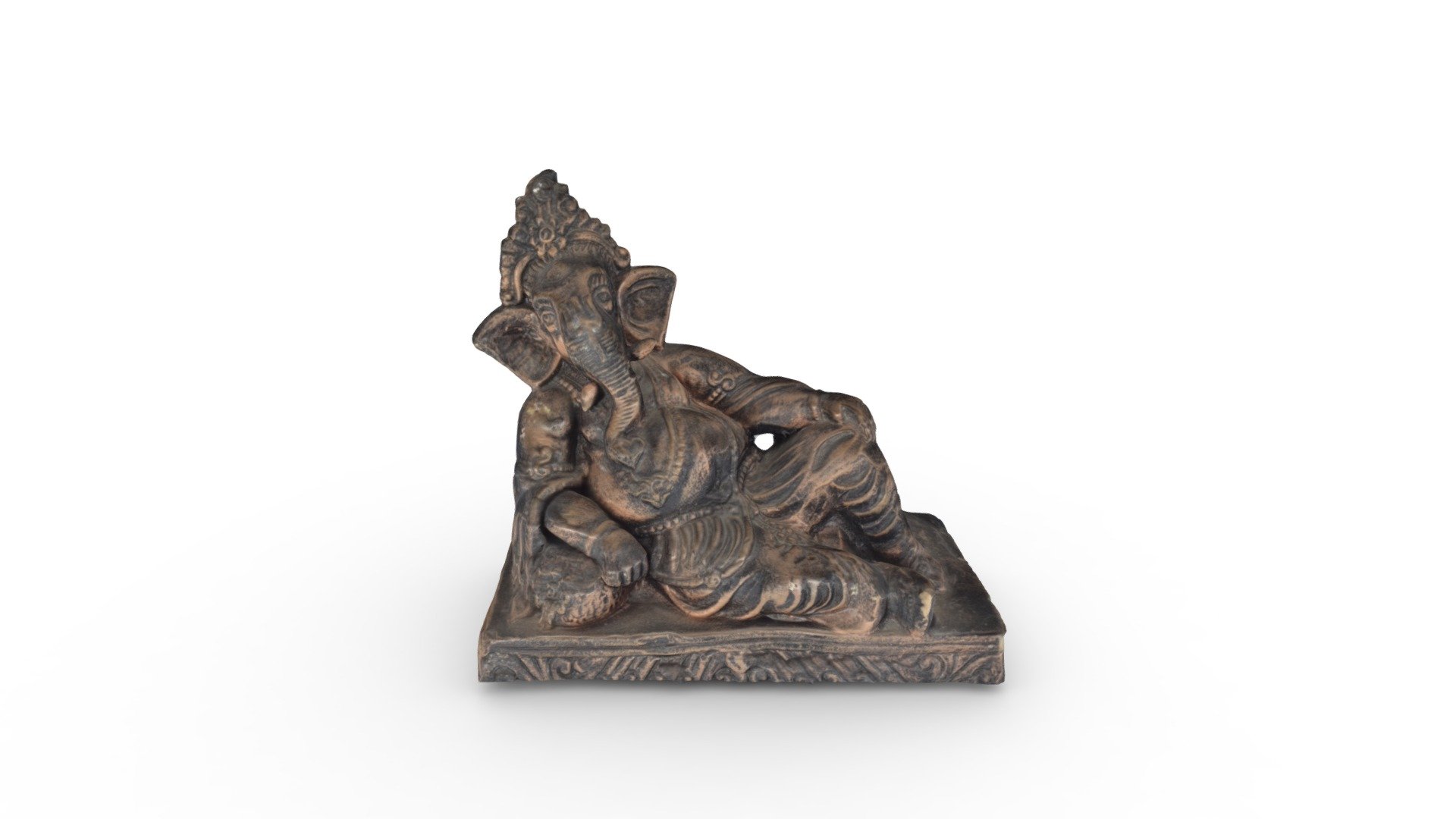 Ganesha in Resting position - Download Free 3D model by Addere ...