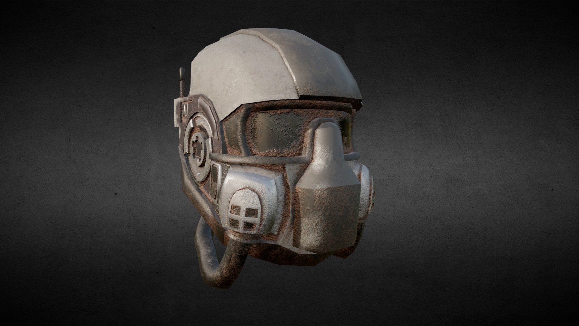Damaged Helmet - 3D model by Silas6 [a18bb7c] - Sketchfab