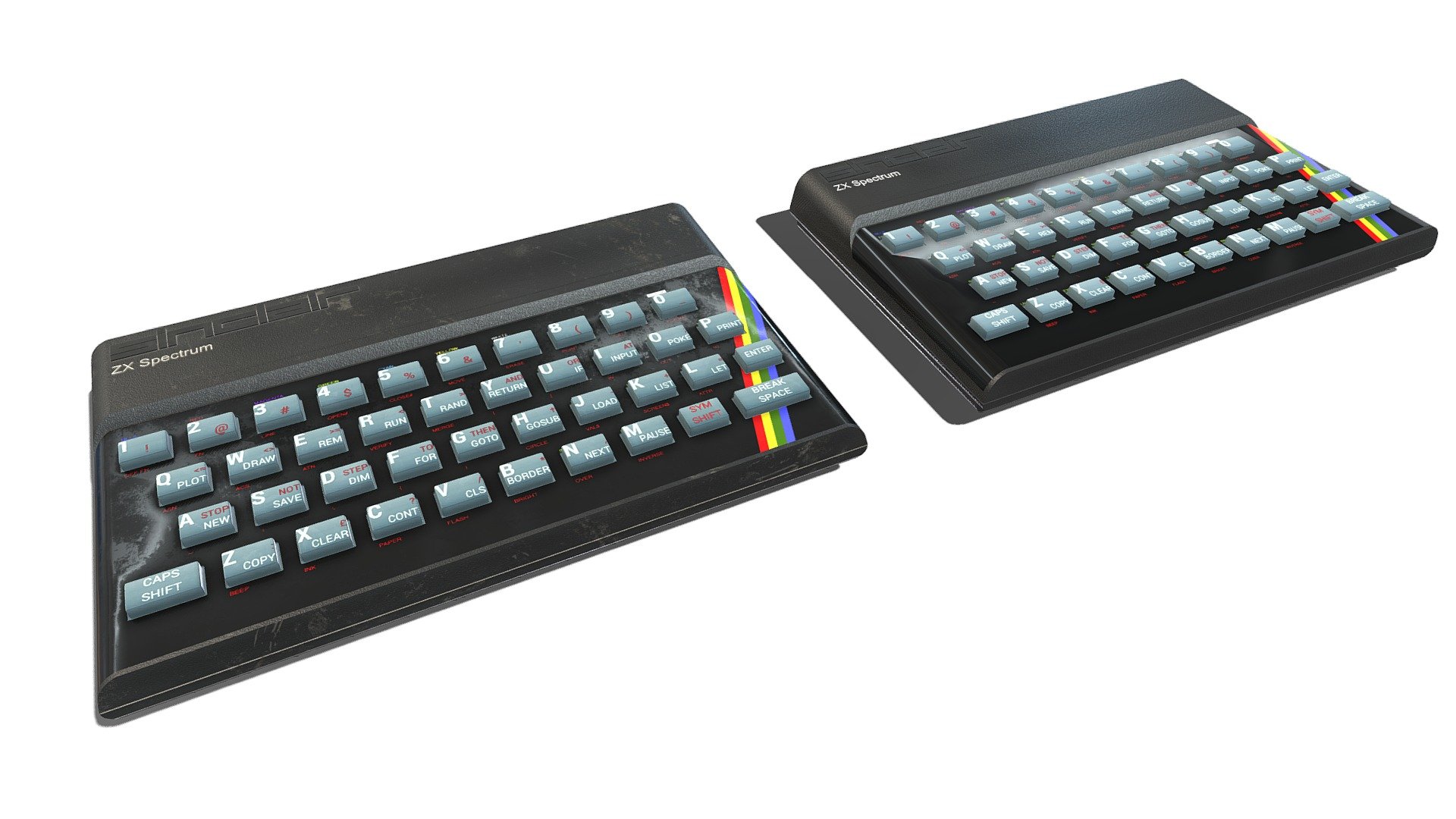 Sinclair Spectrum 48k - Buy Royalty Free 3D model by Studio Lab ...