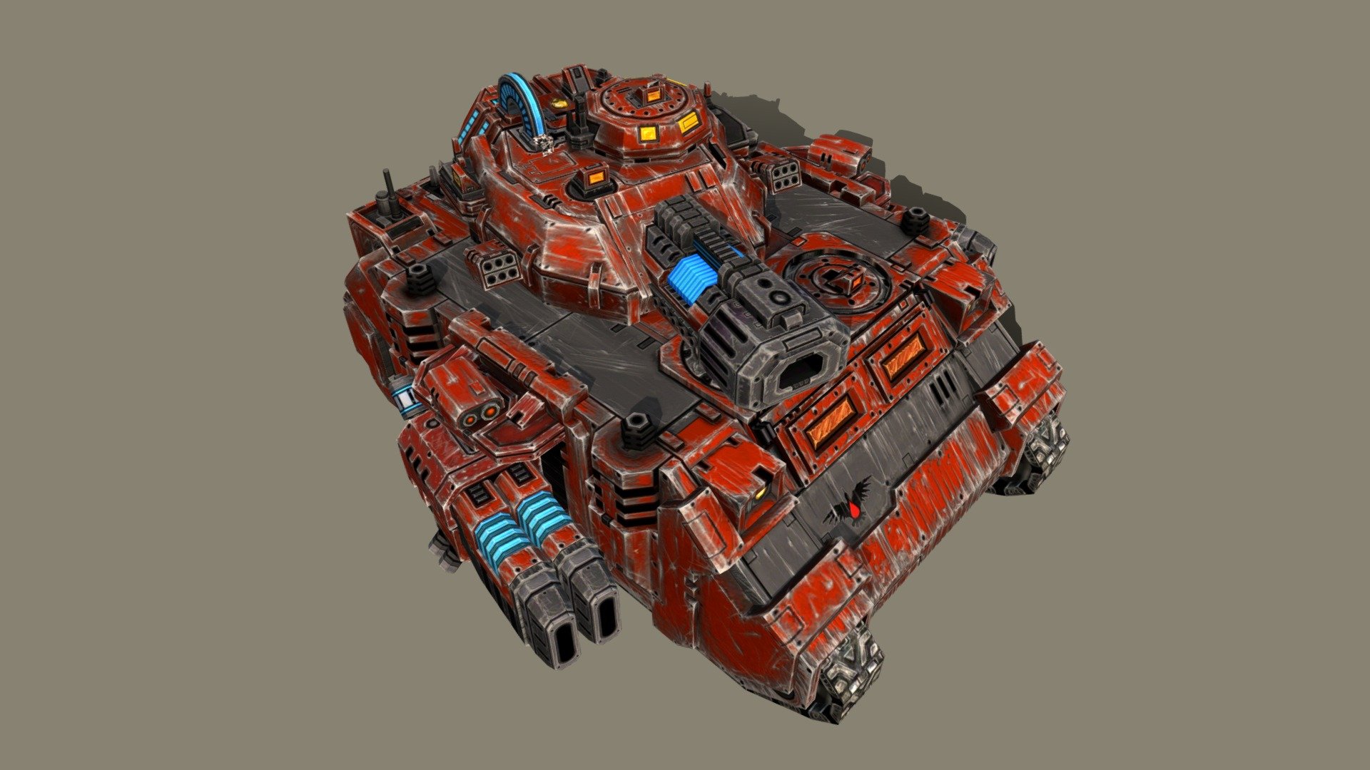 Space Marines Predator Plasma Destroyer - 3D model by fedor ...